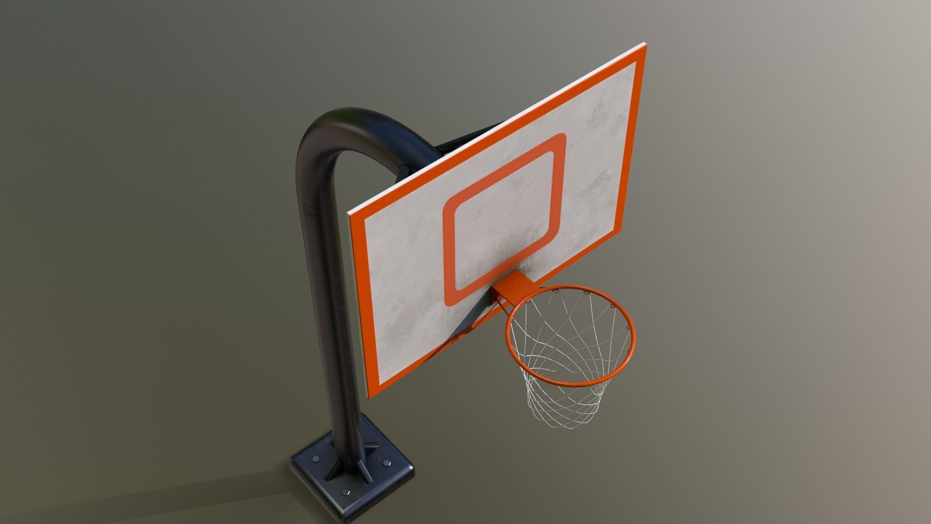 3D model Basketball Hoop VR / AR / low-poly | CGTrader