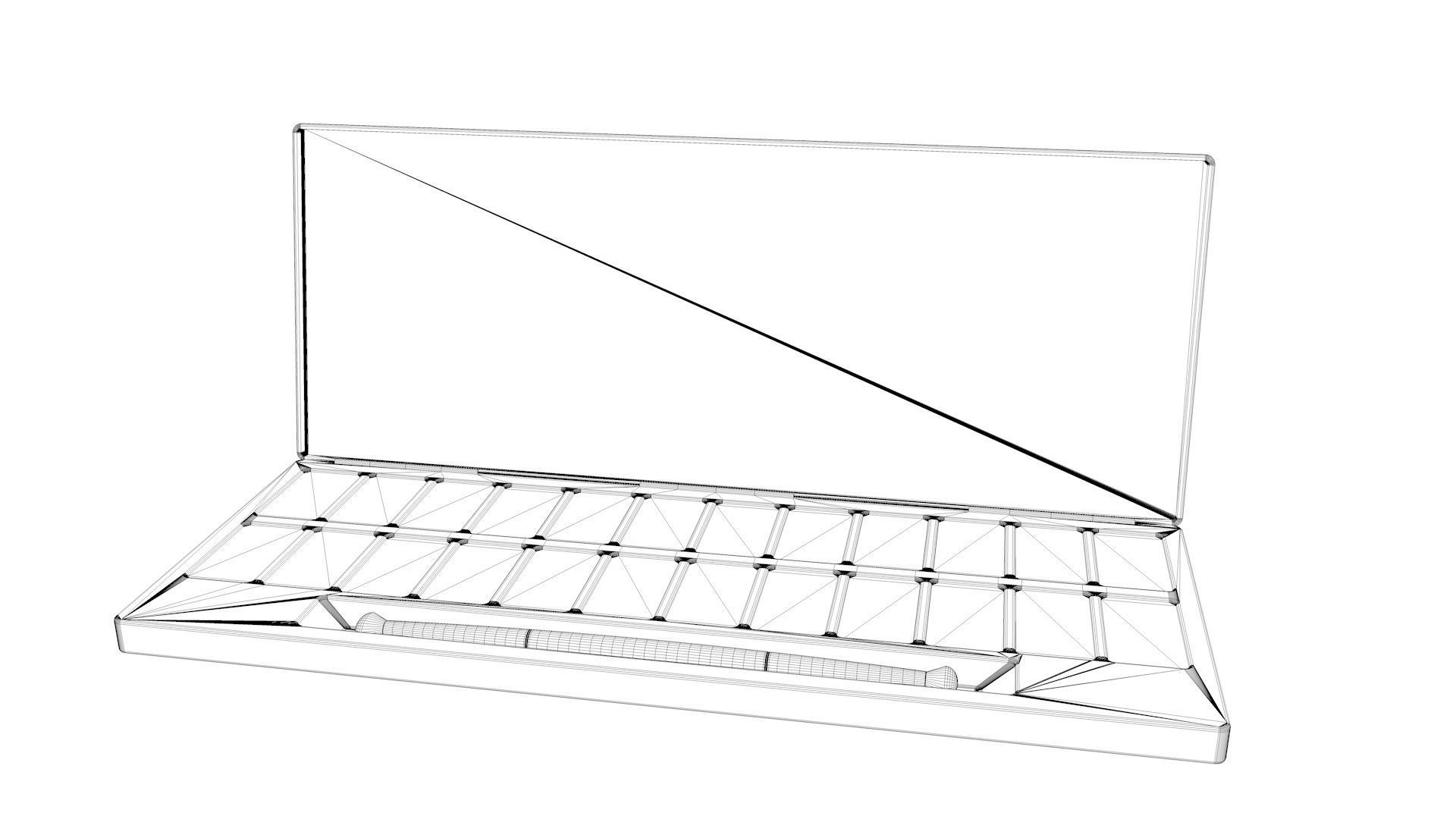 Makeup Eyeliner Compact 3D model | CGTrader