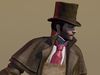 Jack the Ripper 3D model rigged | CGTrader