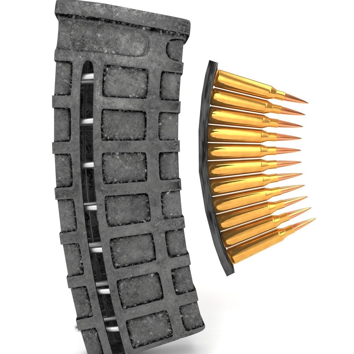 old magazine 3D model | CGTrader