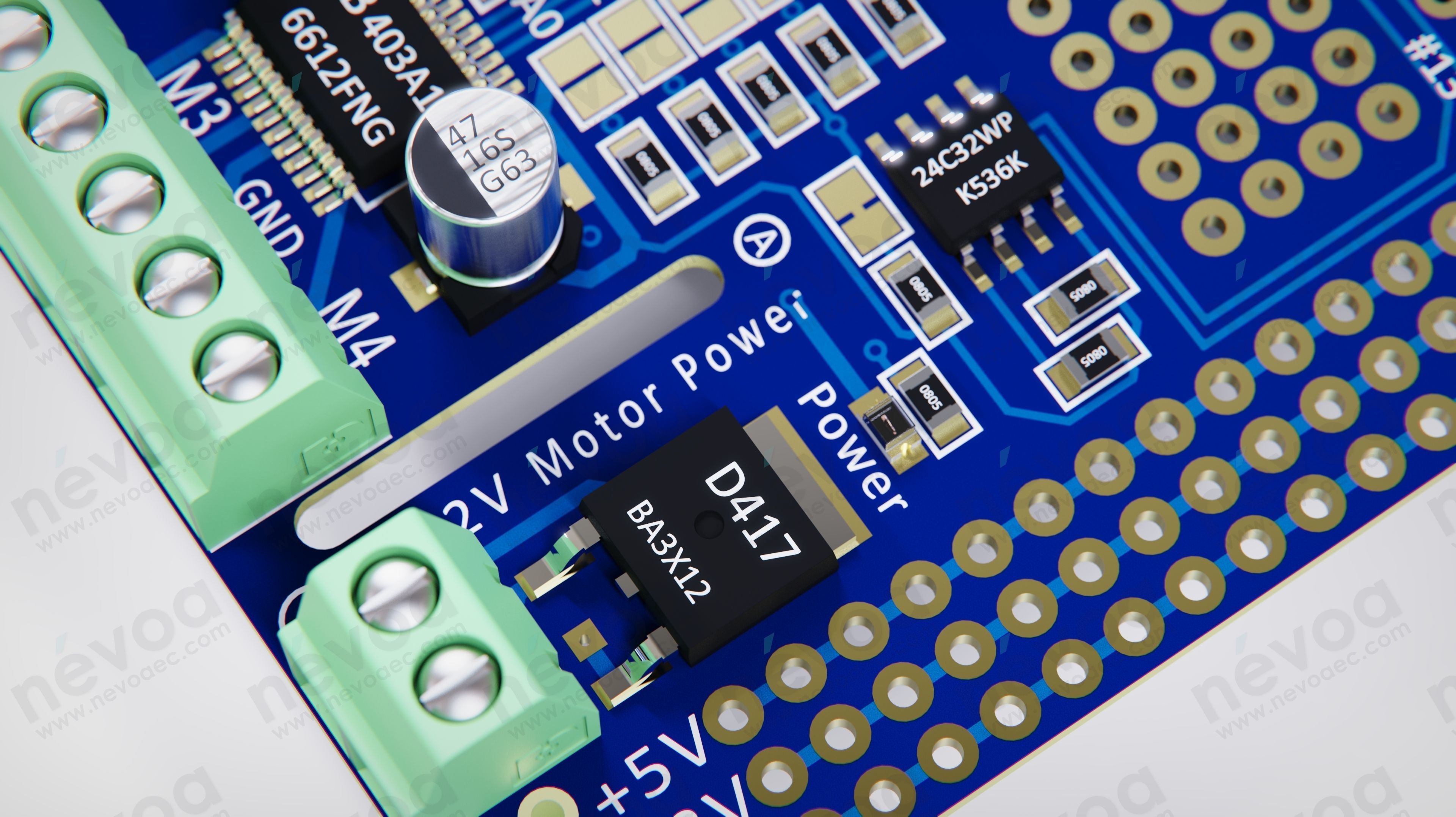 Single-board computers-Adafruit DC Stepper Motor HAT-RaspberryPi 3D ...