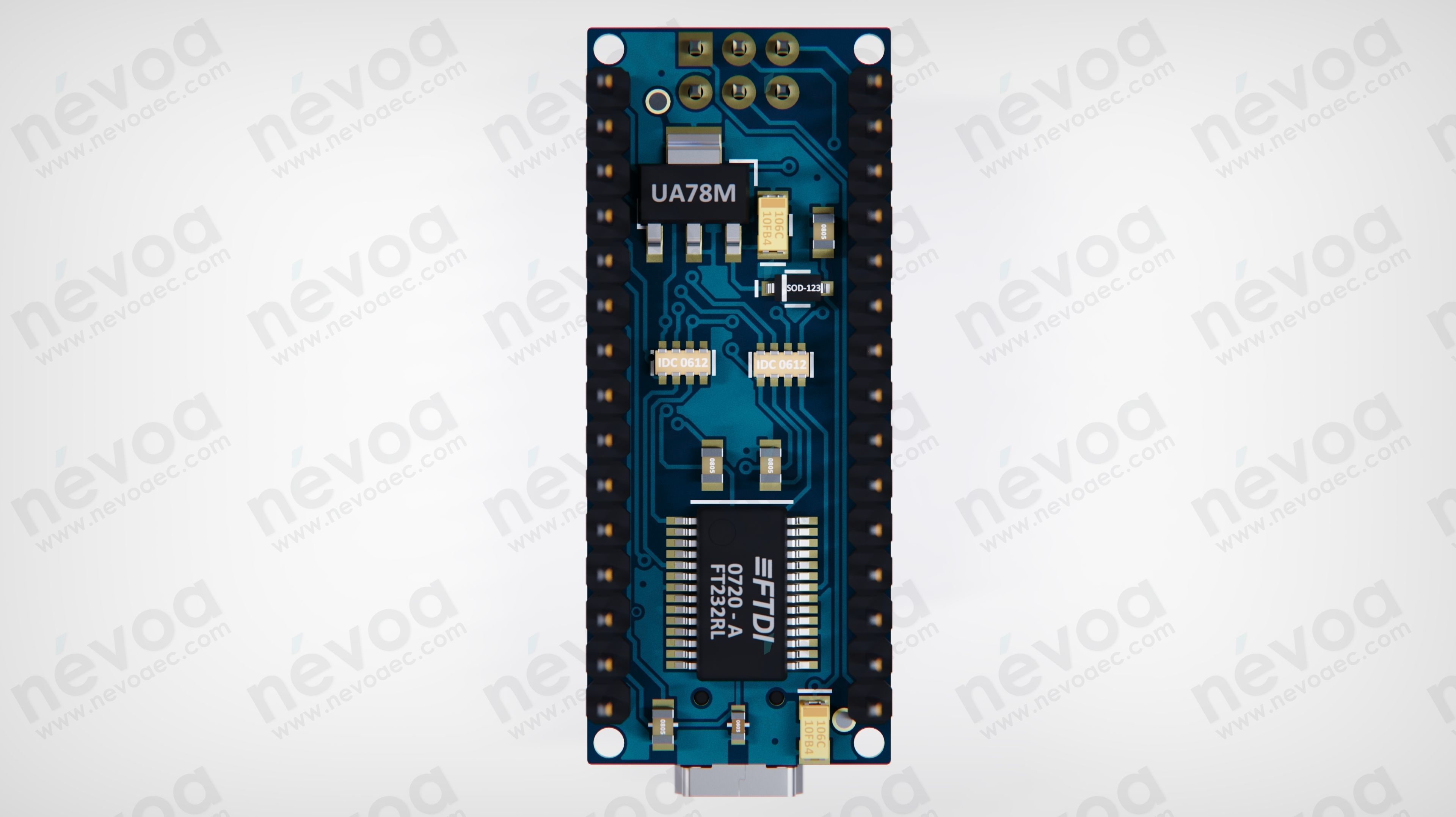 Single-board microcontroller - Arduino Nano - Arduino 3D model | CGTrader