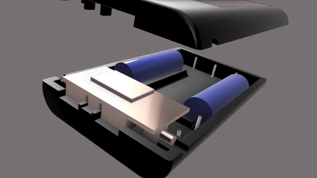 Solar Panel Power Bank STL File Fusion 360 OBJ FBX 3D model 3D ...