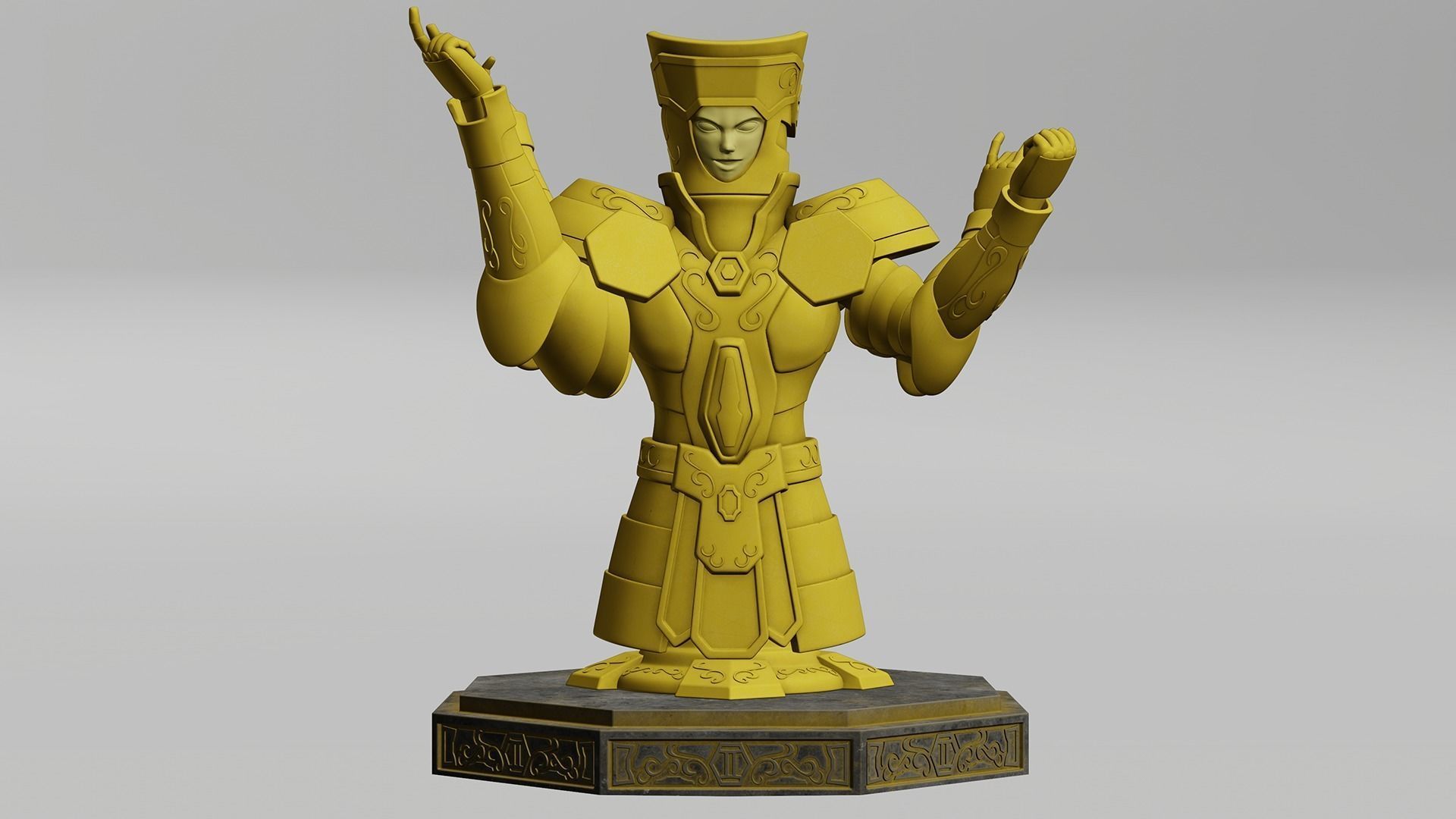Gemini Cloth Miniature 3D model 3D printable | CGTrader