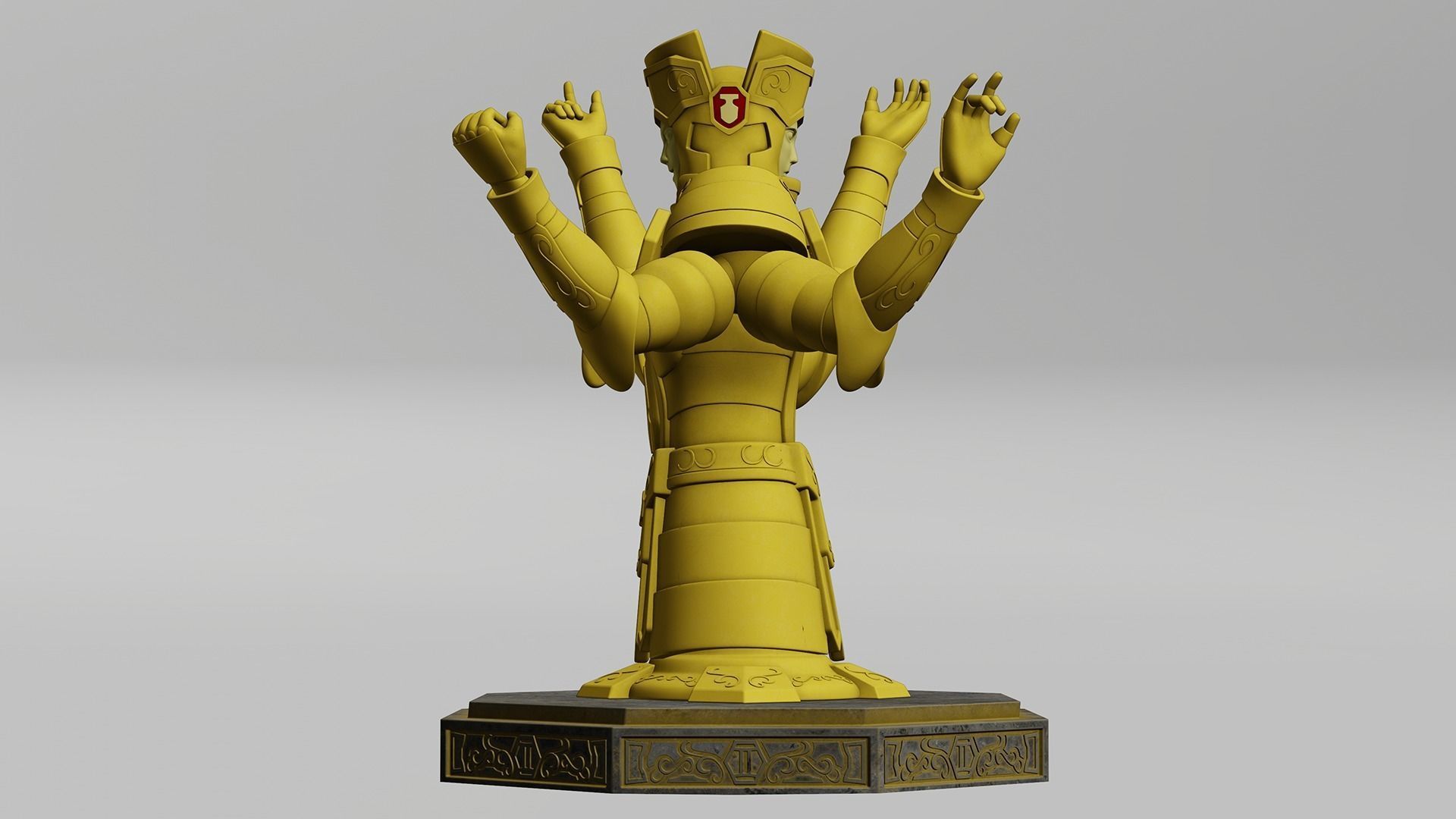 Gemini Cloth Miniature 3D model 3D printable | CGTrader