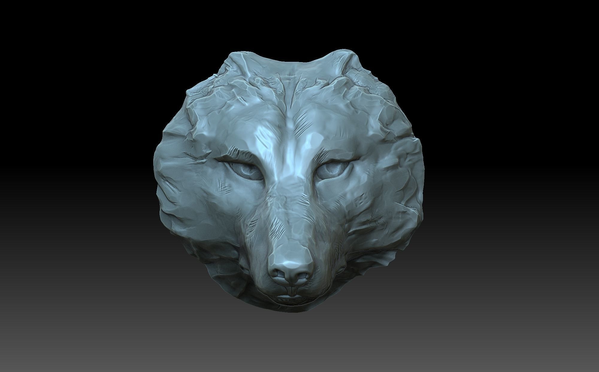 The wolf muzzle 3D model 3D printable | CGTrader