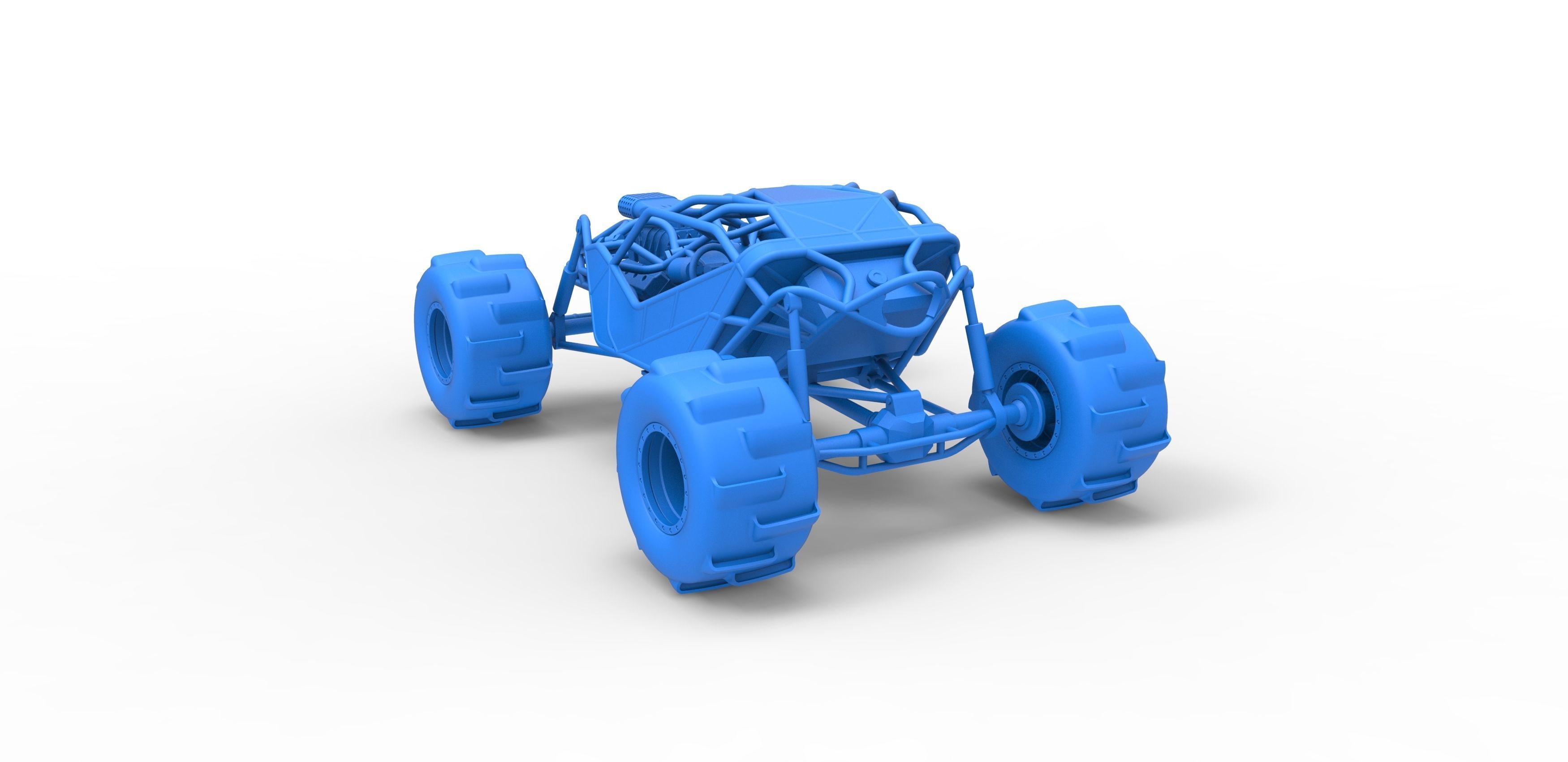 Formula Off Road Scale 1 to 25 3D model 3D printable | CGTrader