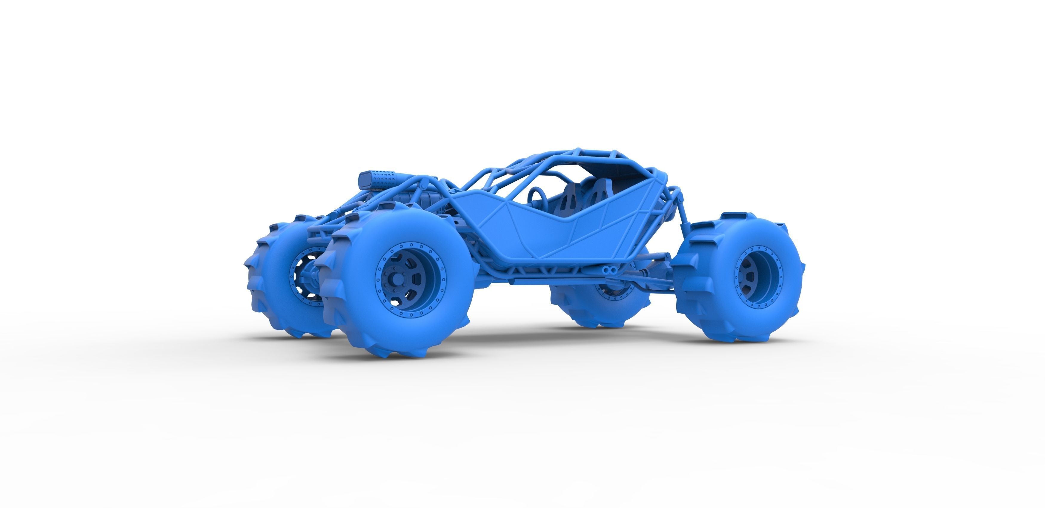 Formula Off Road Scale 1 to 25 3D model 3D printable | CGTrader