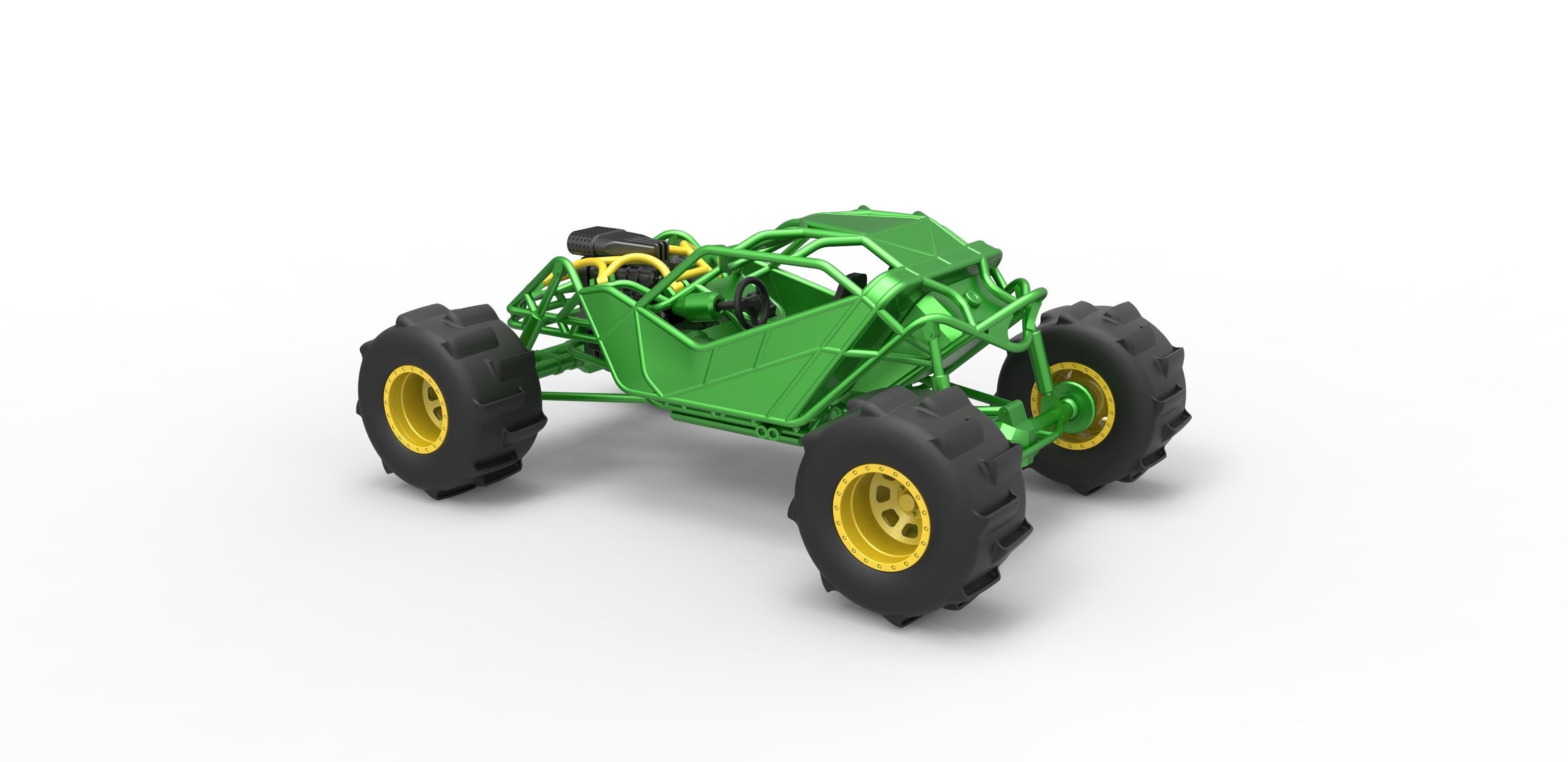 Formula Off Road Scale 1 to 25 3D model 3D printable | CGTrader