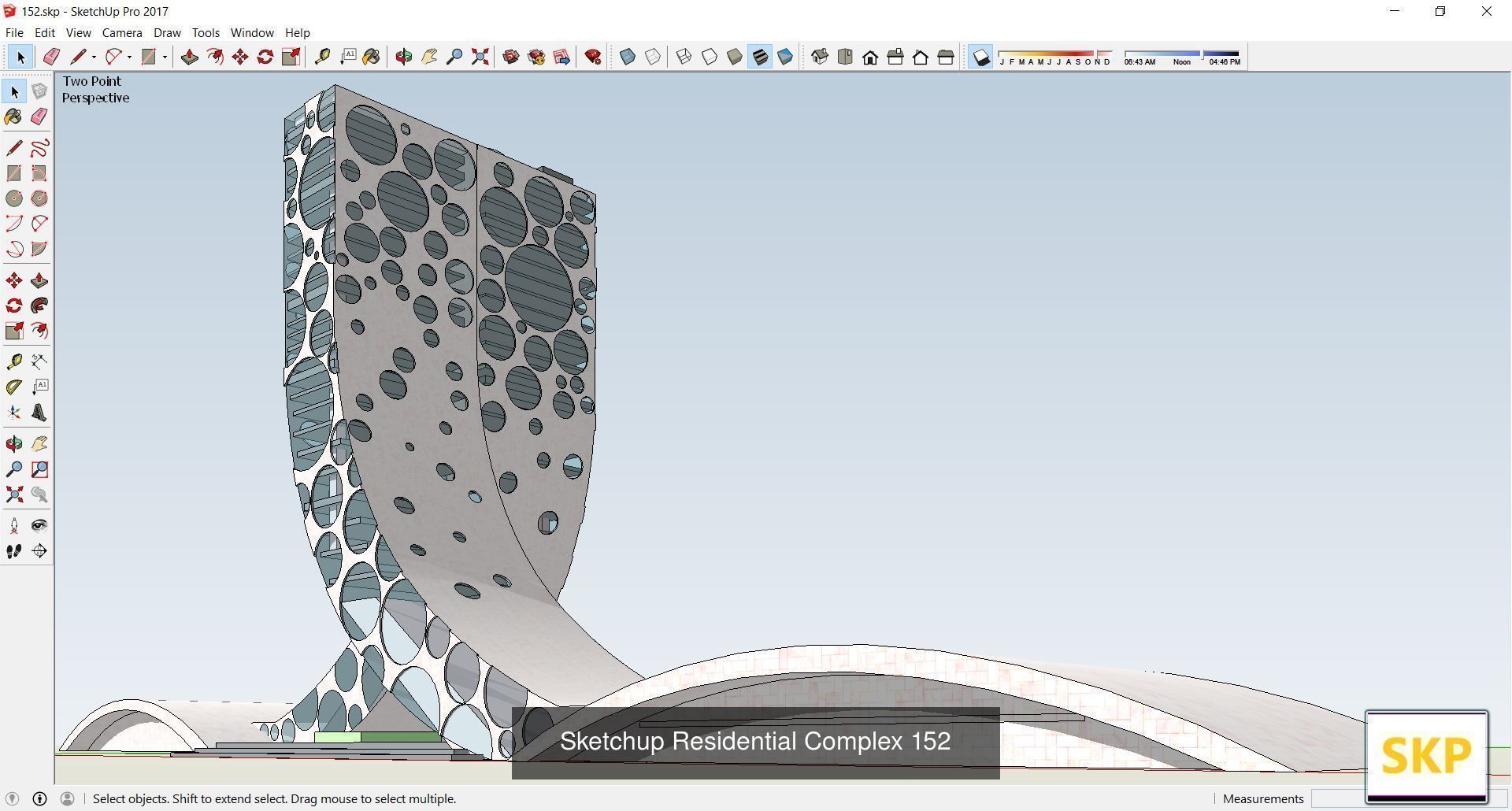 Collection 27 Sketchup Residential Complex models | CGTrader