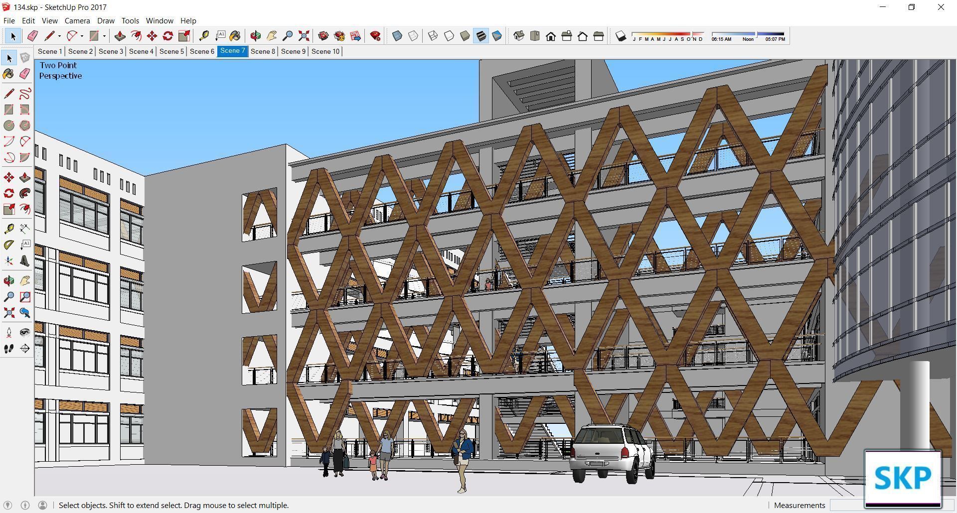 Sketchup School and University 134 3D model | CGTrader