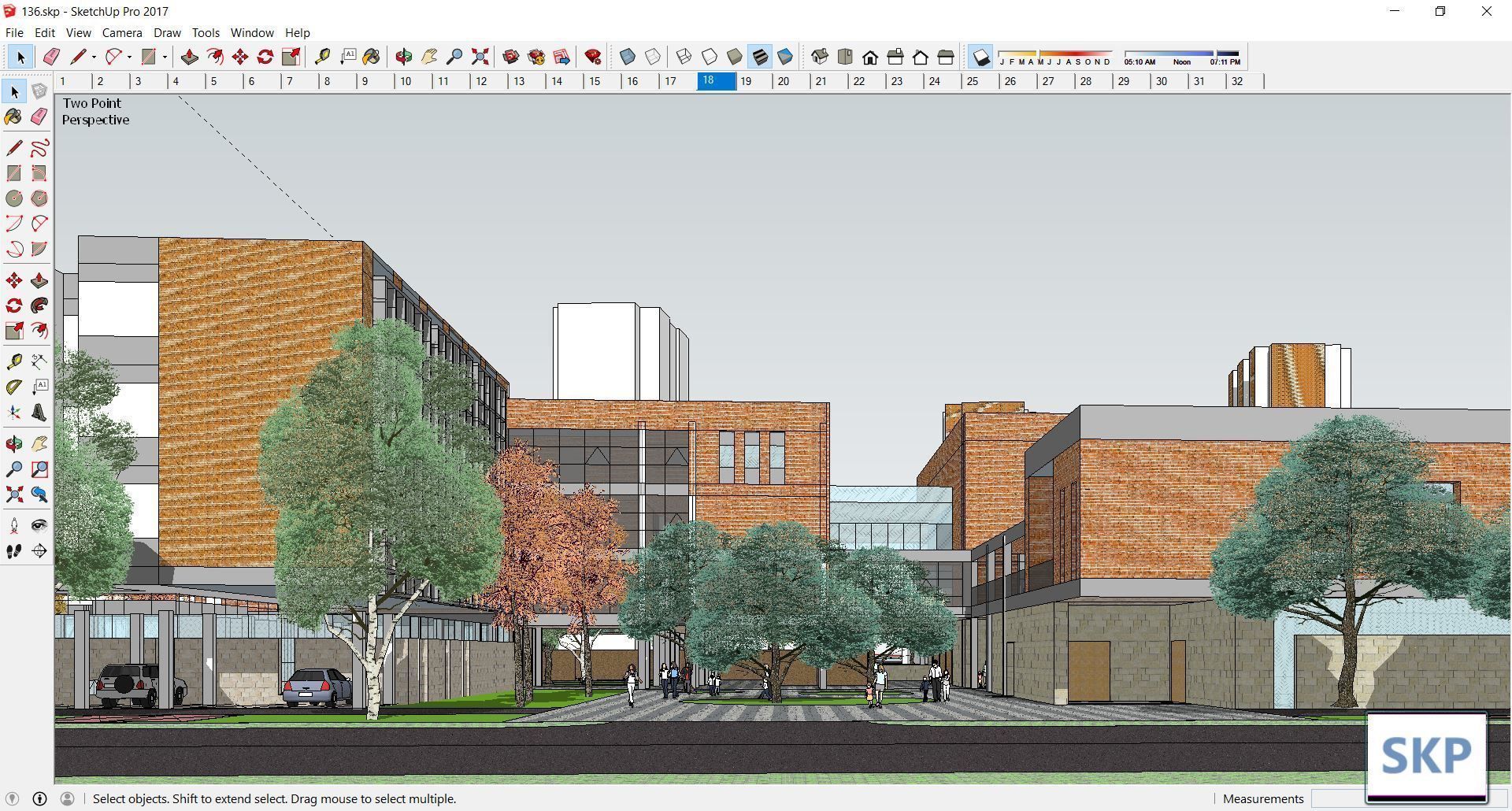 Sketchup School and University 136 3D model | CGTrader