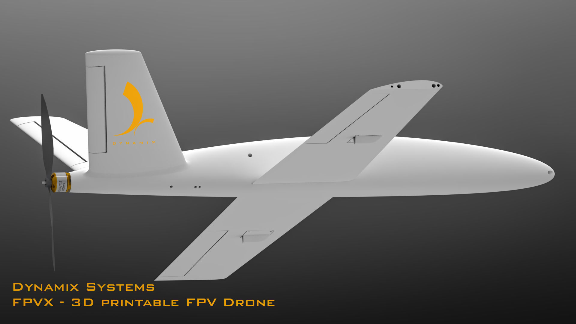 3D printable RC Drone FPVX 3D model 3D printable | CGTrader