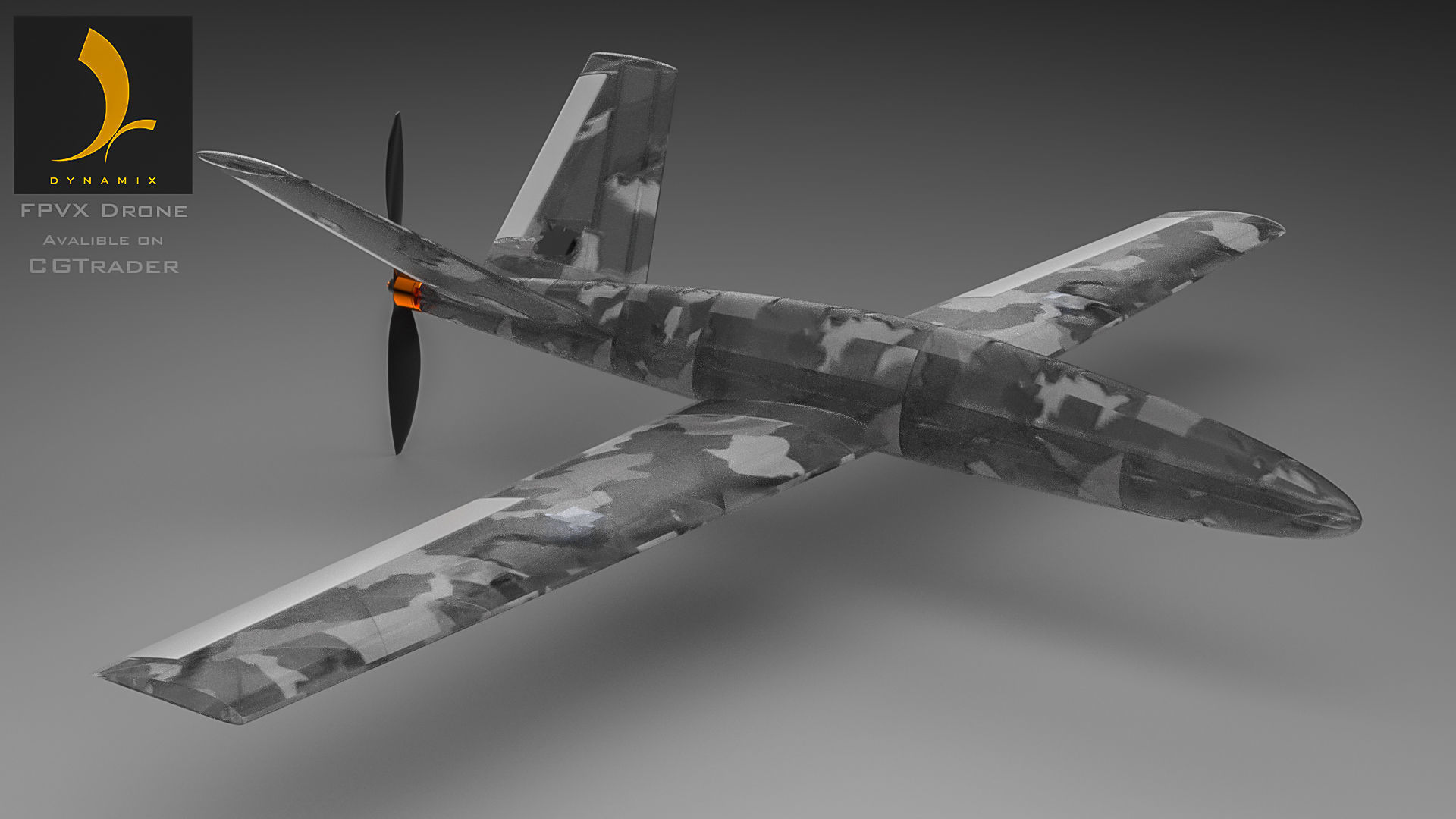 3D printable RC Drone FPVX 3D model 3D printable | CGTrader