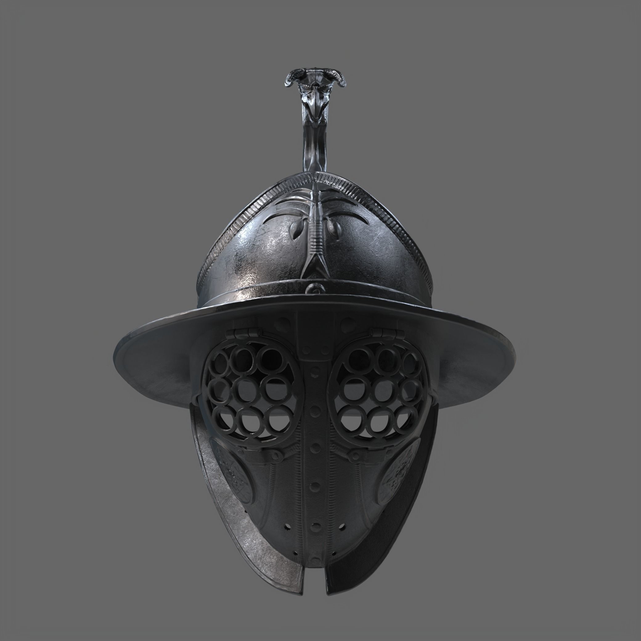 Gladiator helmet - Thraex 3D model | CGTrader