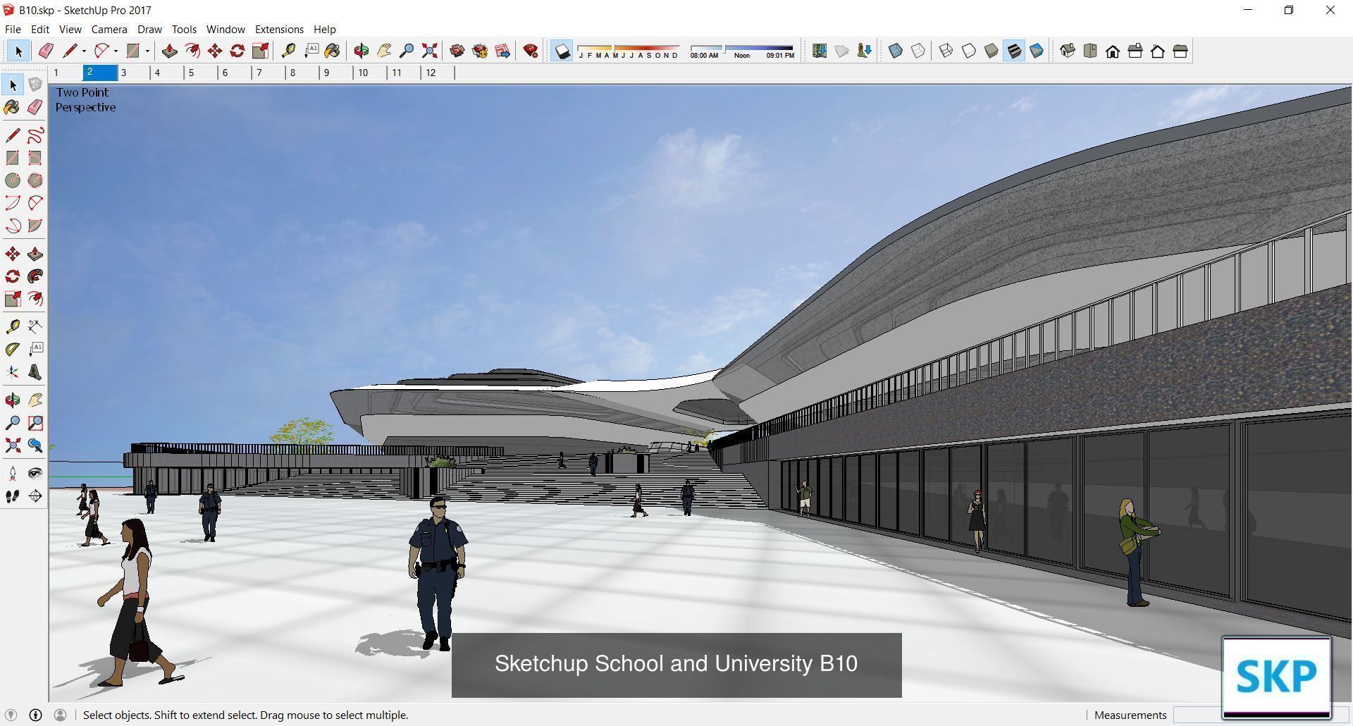 Collection 65 Sketchup School and University models | CGTrader