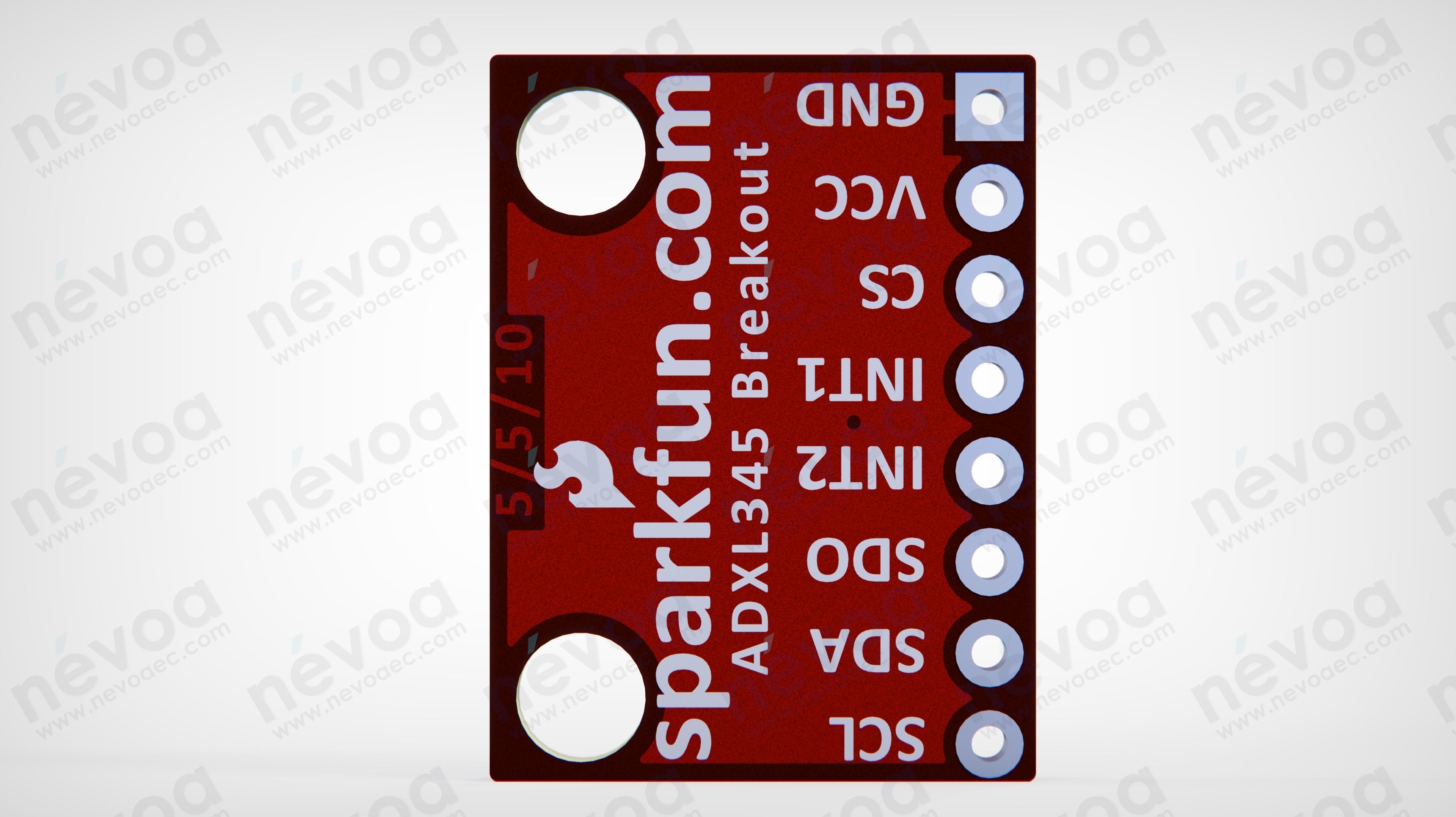 SparkFun Triple Axis Accelerometer Breakout - ADXL345 - SparkFun 3D ...