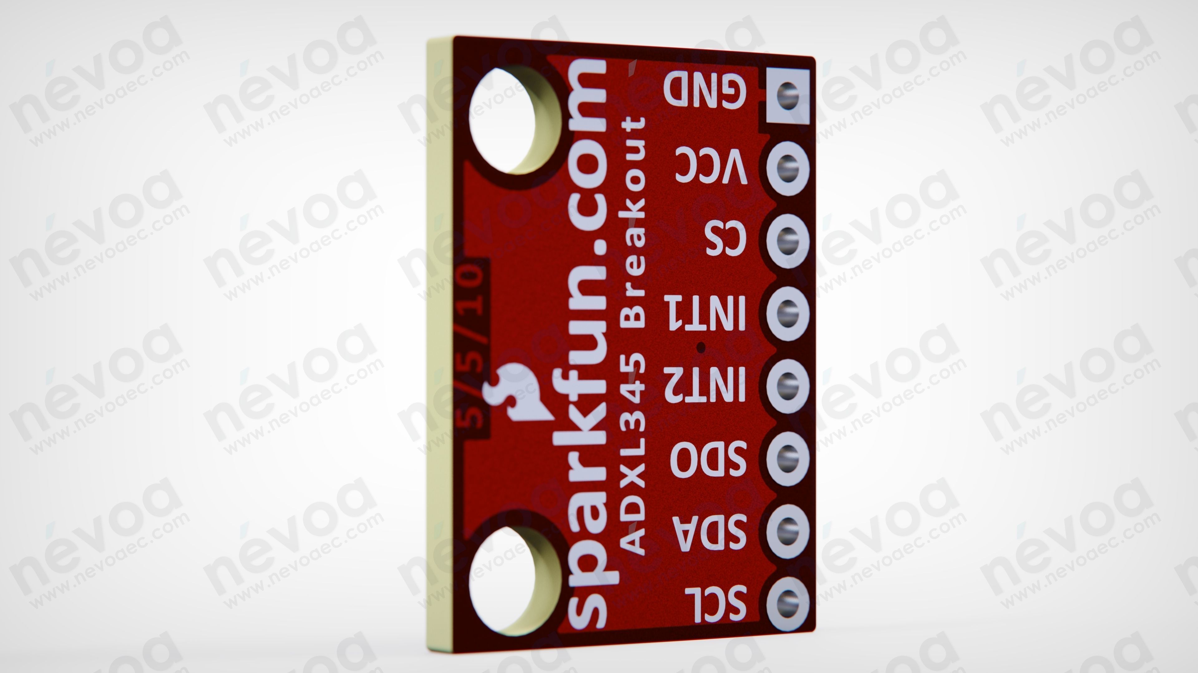 SparkFun Triple Axis Accelerometer Breakout - ADXL345 - SparkFun 3D ...