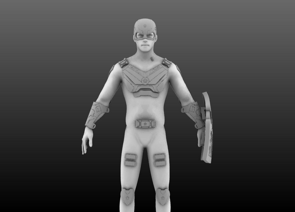 SOLDIER BOY ARMOR HELMET and SHIELD - The Boys 3D model 3D printable ...