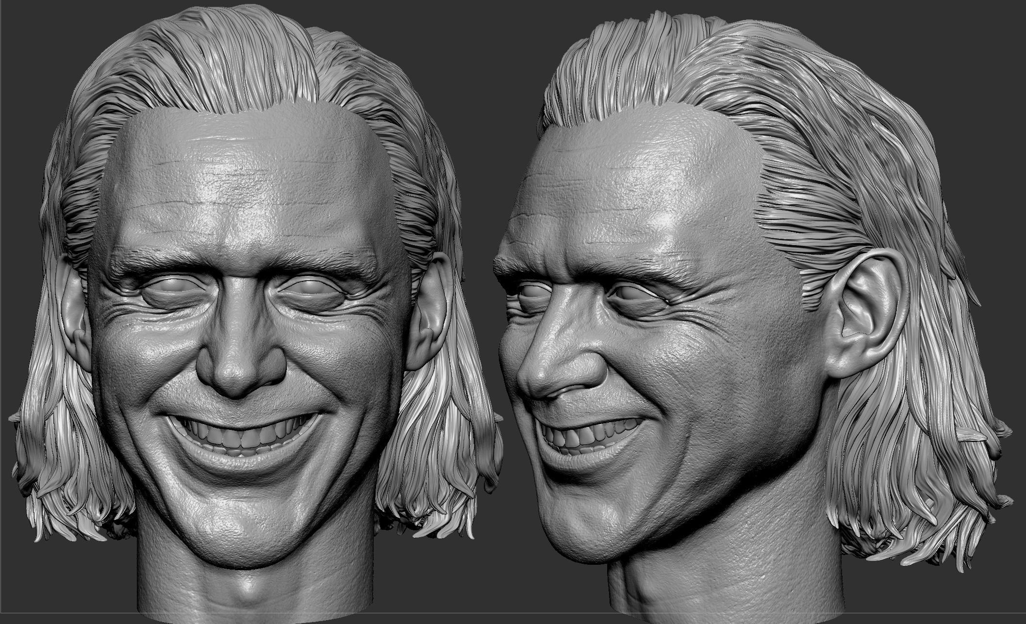 Tom Hiddleston- Loki Head 3D model 3D printable | CGTrader