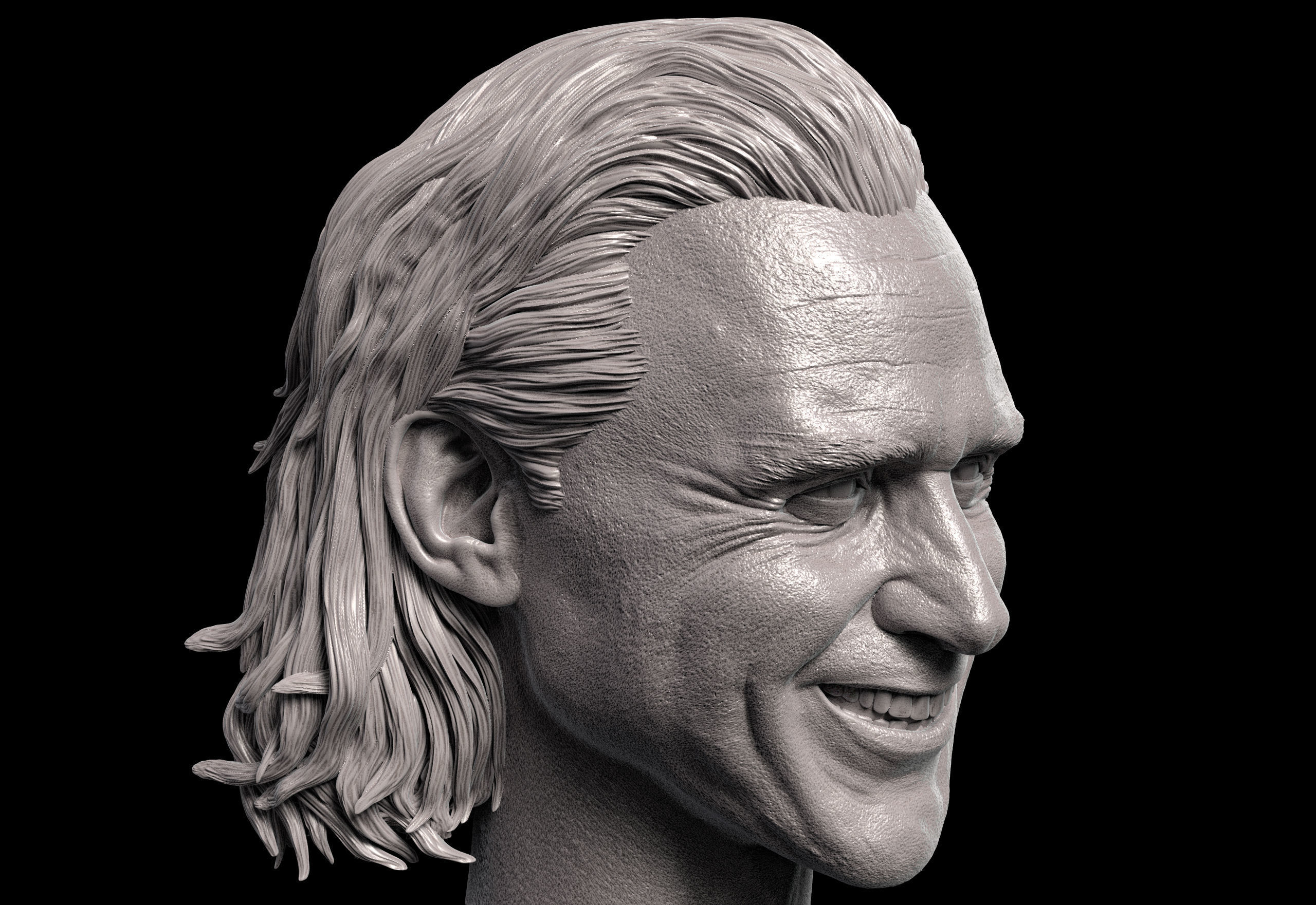 Tom Hiddleston- Loki Head 3D model 3D printable | CGTrader