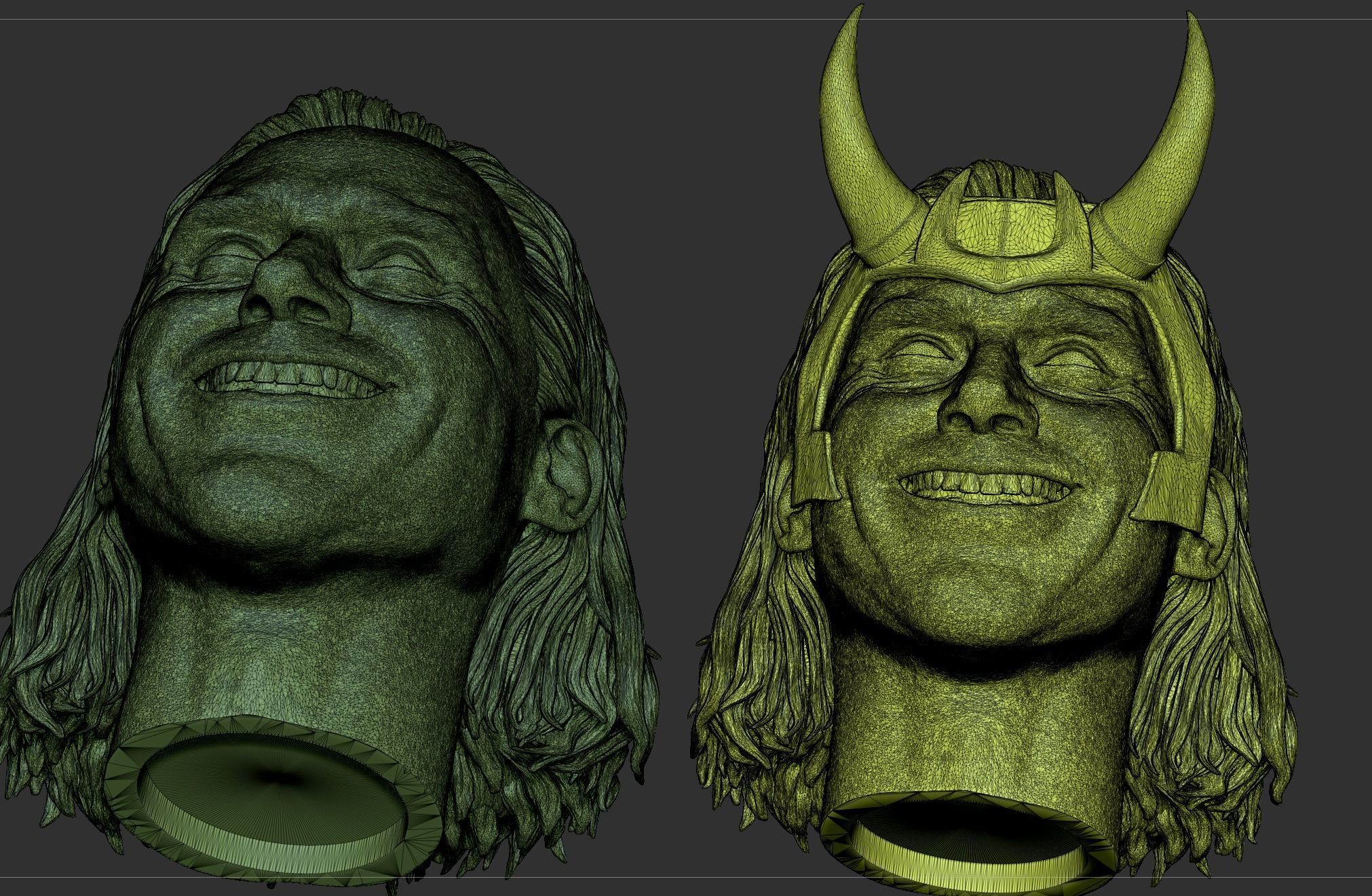 Tom Hiddleston- Loki Head 3D model 3D printable | CGTrader