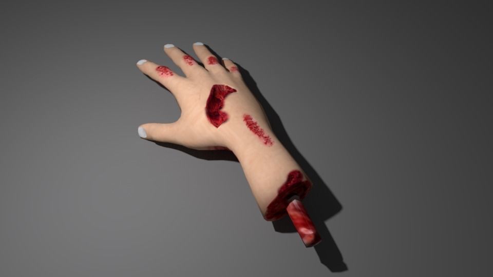 Horror Hand 3D model | CGTrader