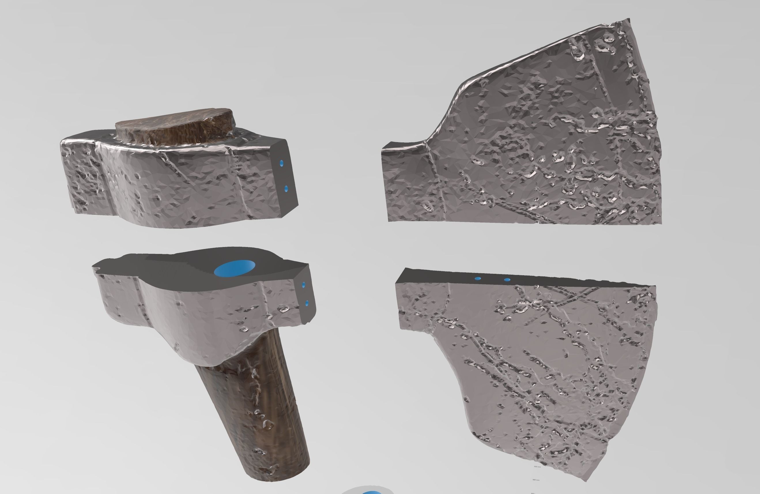 Huntress Broad Axe 3D Model- Dead by Daylight Cosplay 3D model 3D ...