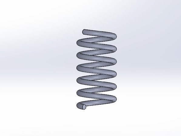 10 mm Swept Spring free 3D model 3D printable | CGTrader
