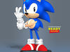 Classic Sonic the hedgehog 3D model 3D printable | CGTrader