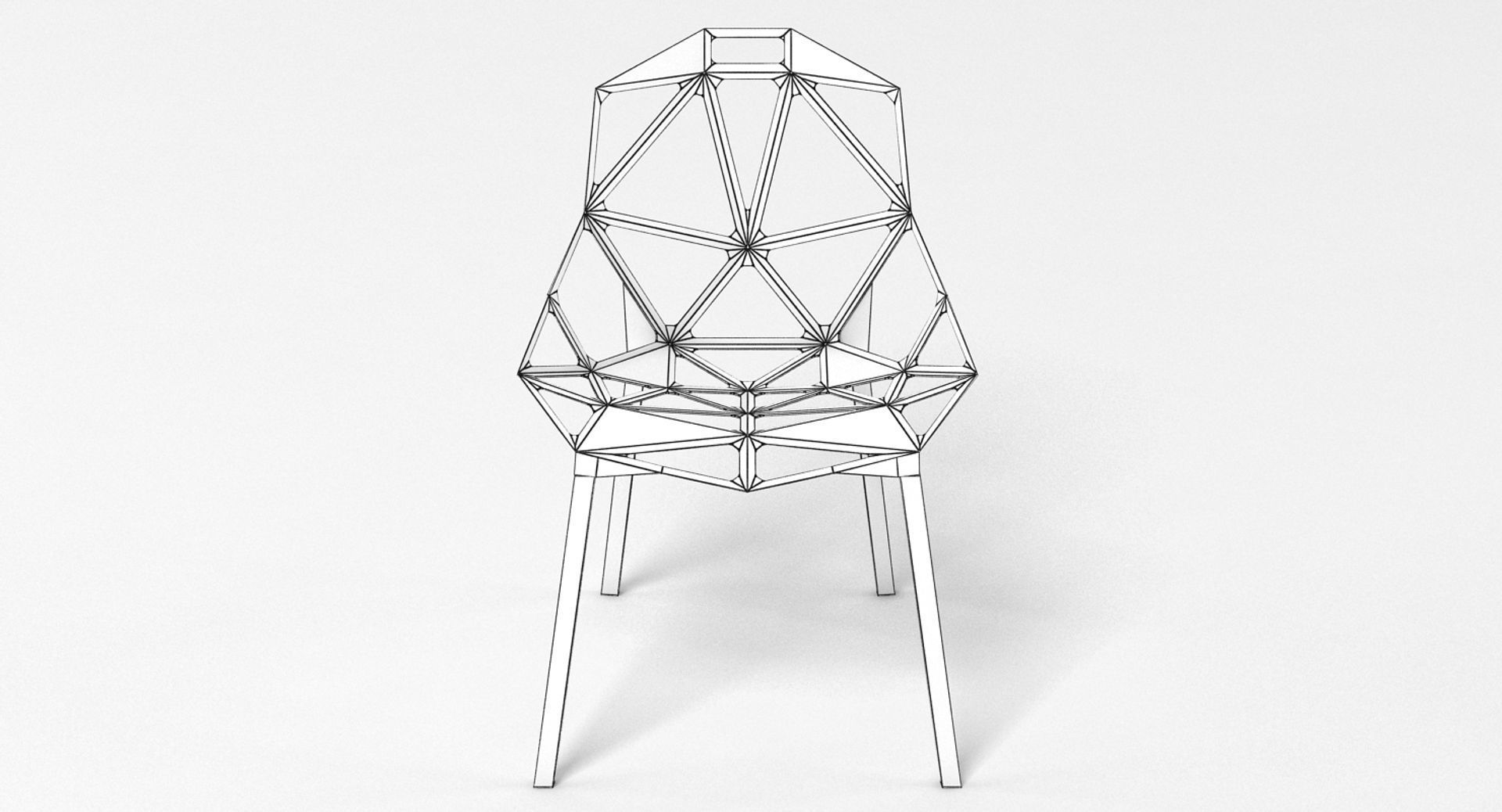 Konstantin Grcic Chair One 3D model | CGTrader