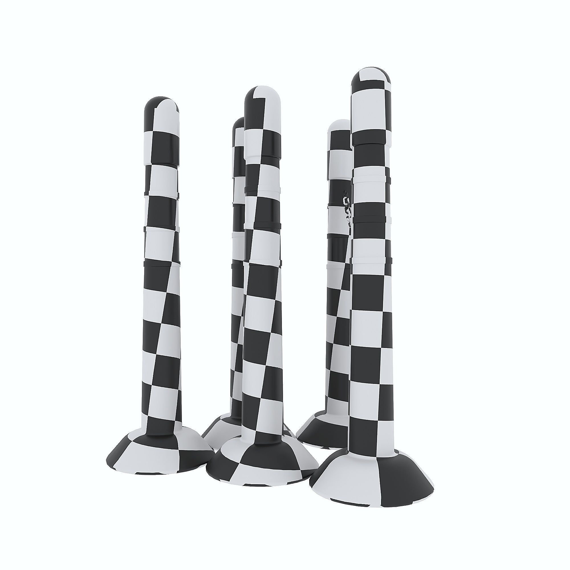 3D model Road post VR / AR / low-poly | CGTrader