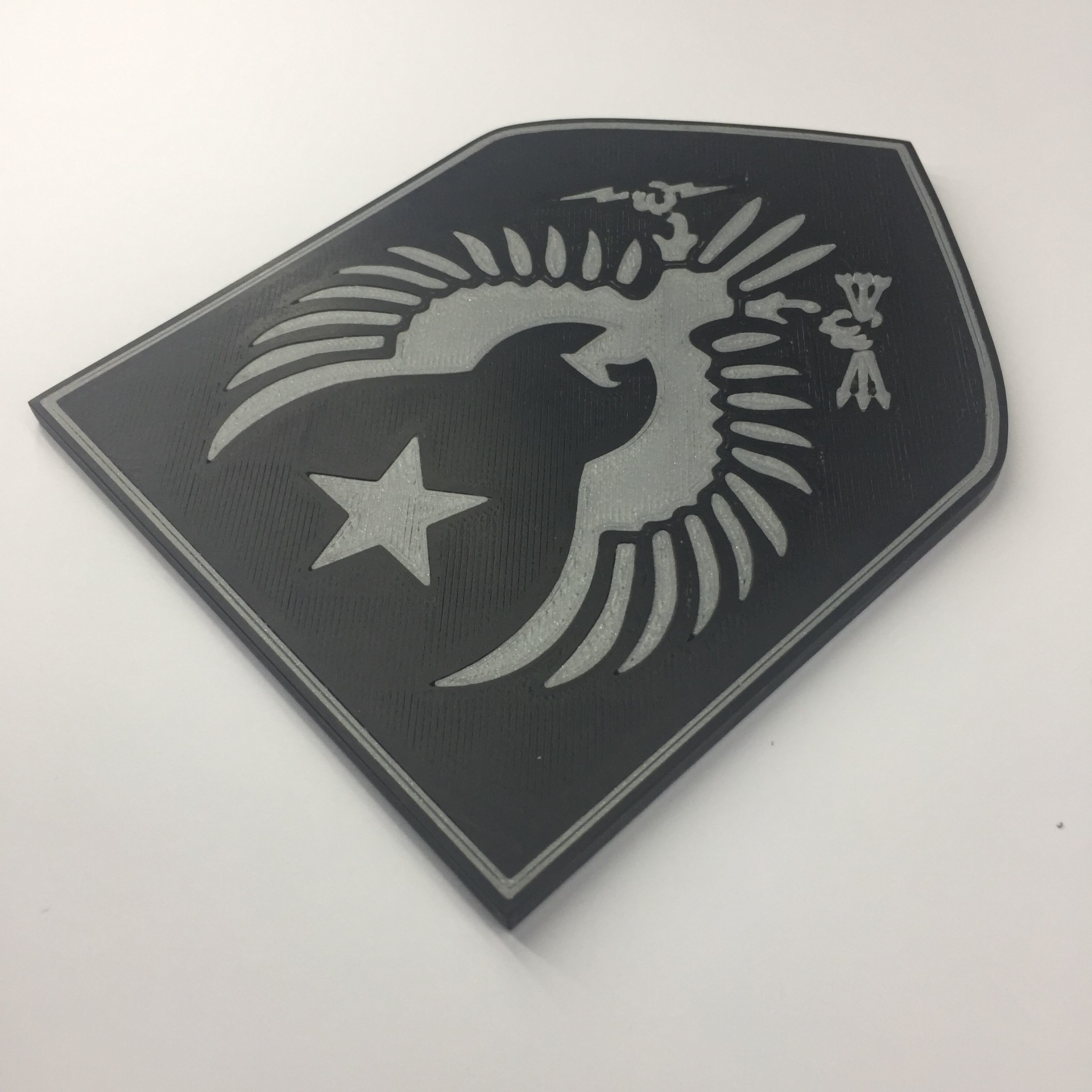 Halo SPARTAN II Unit Emblem Coaster 3D model 3D printable | CGTrader