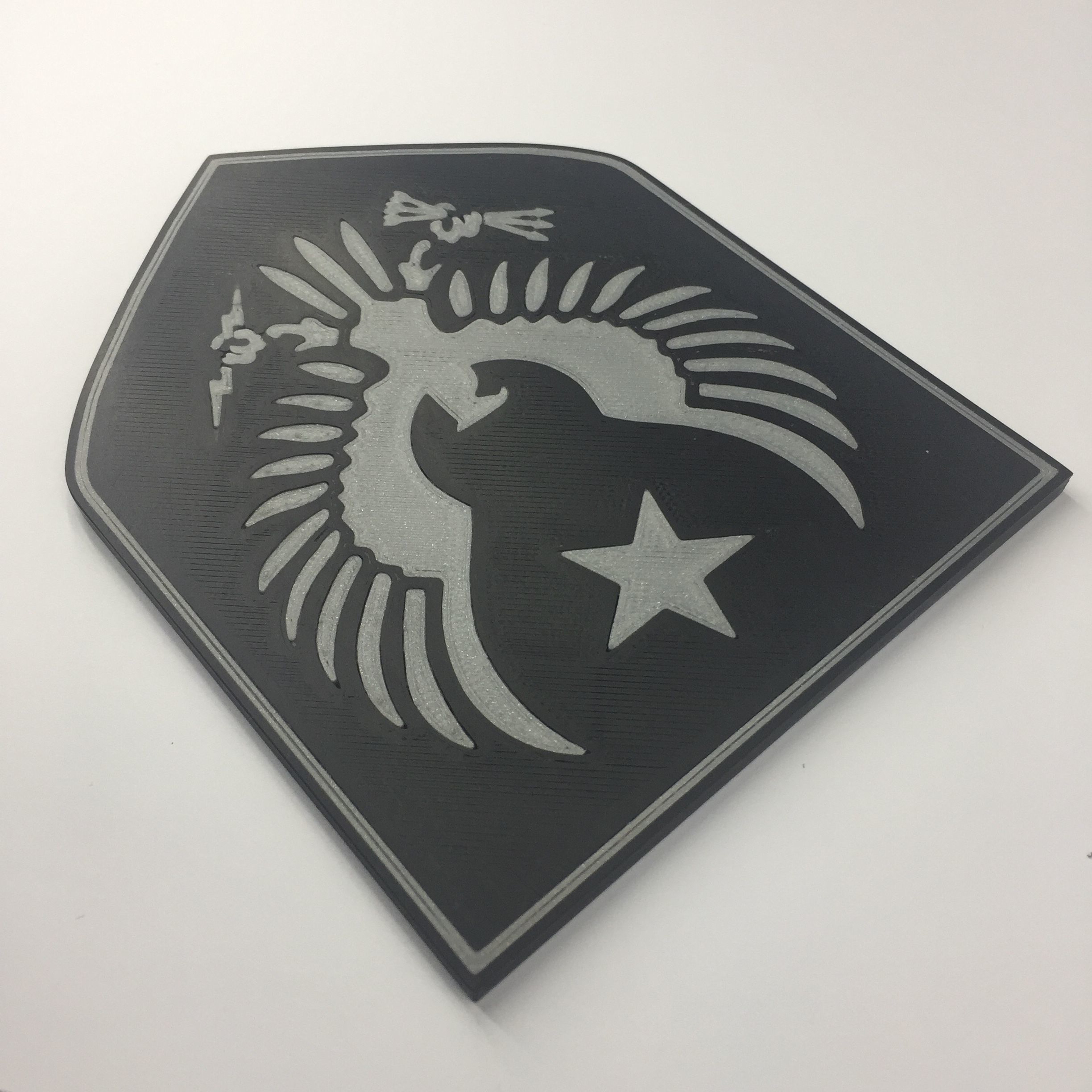 Halo SPARTAN II Unit Emblem Coaster 3D model 3D printable | CGTrader