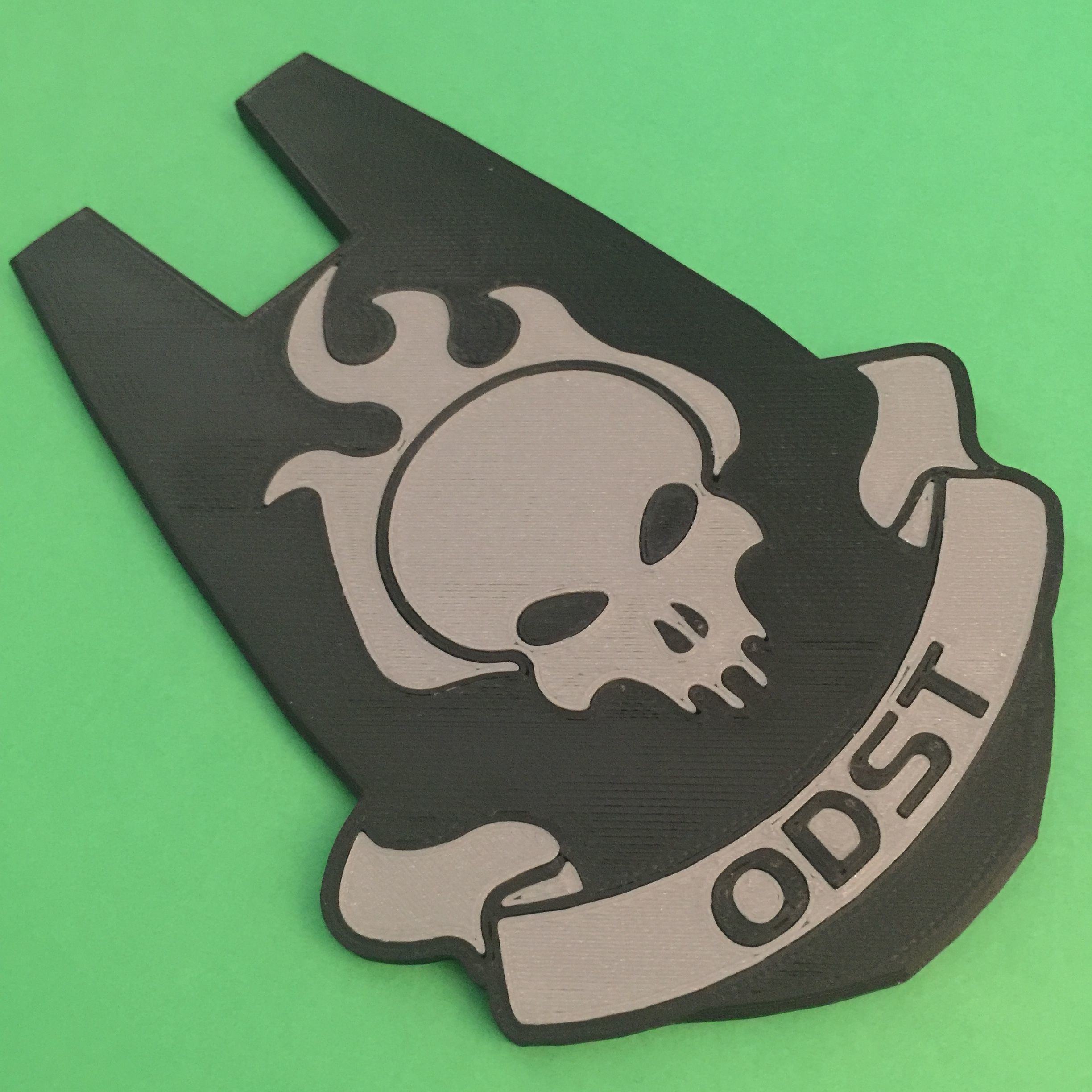 Halo ODST Unit Emblem Coaster or Badge free 3D model 3D printable ...
