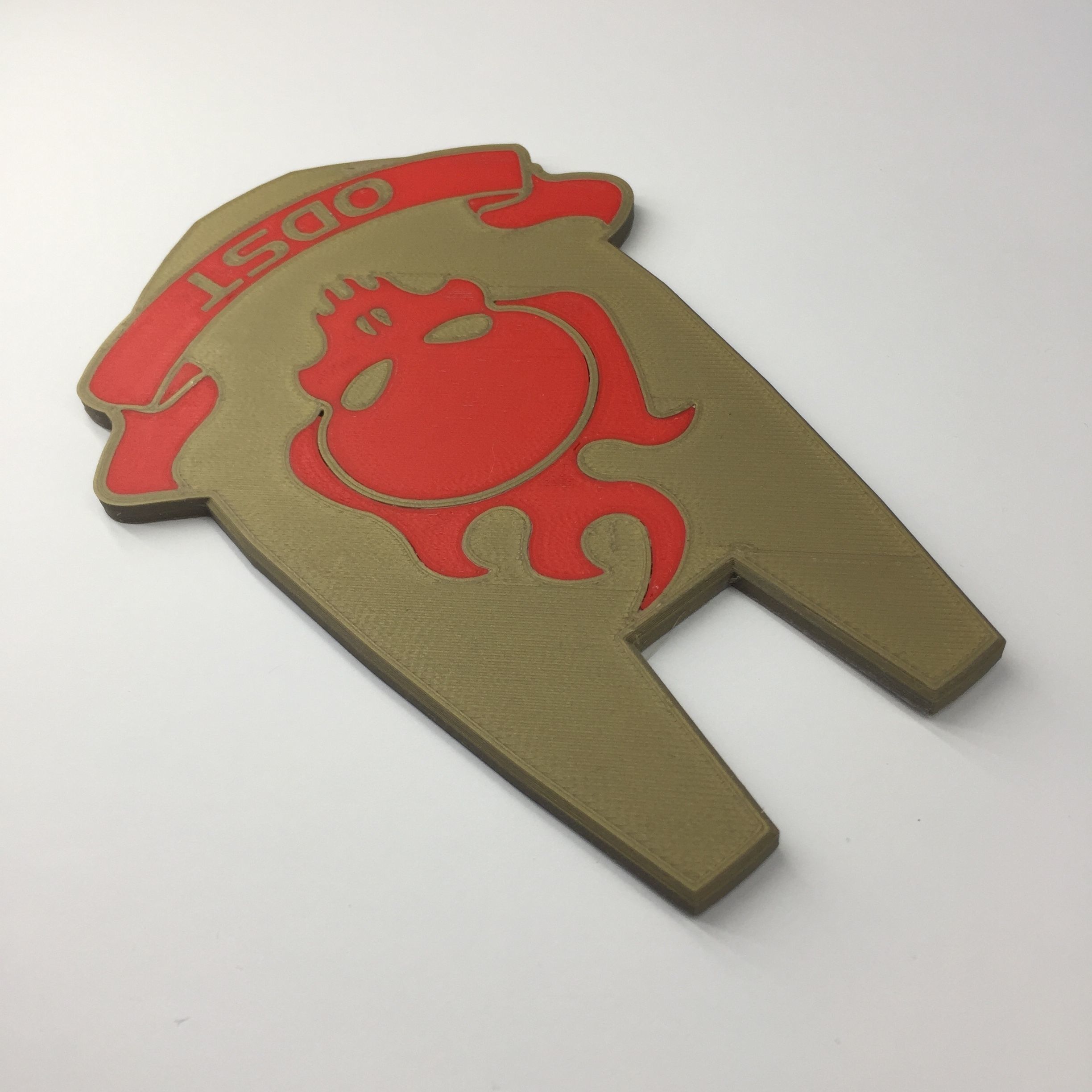 Halo ODST Unit Emblem Coaster or Badge free 3D model 3D printable ...