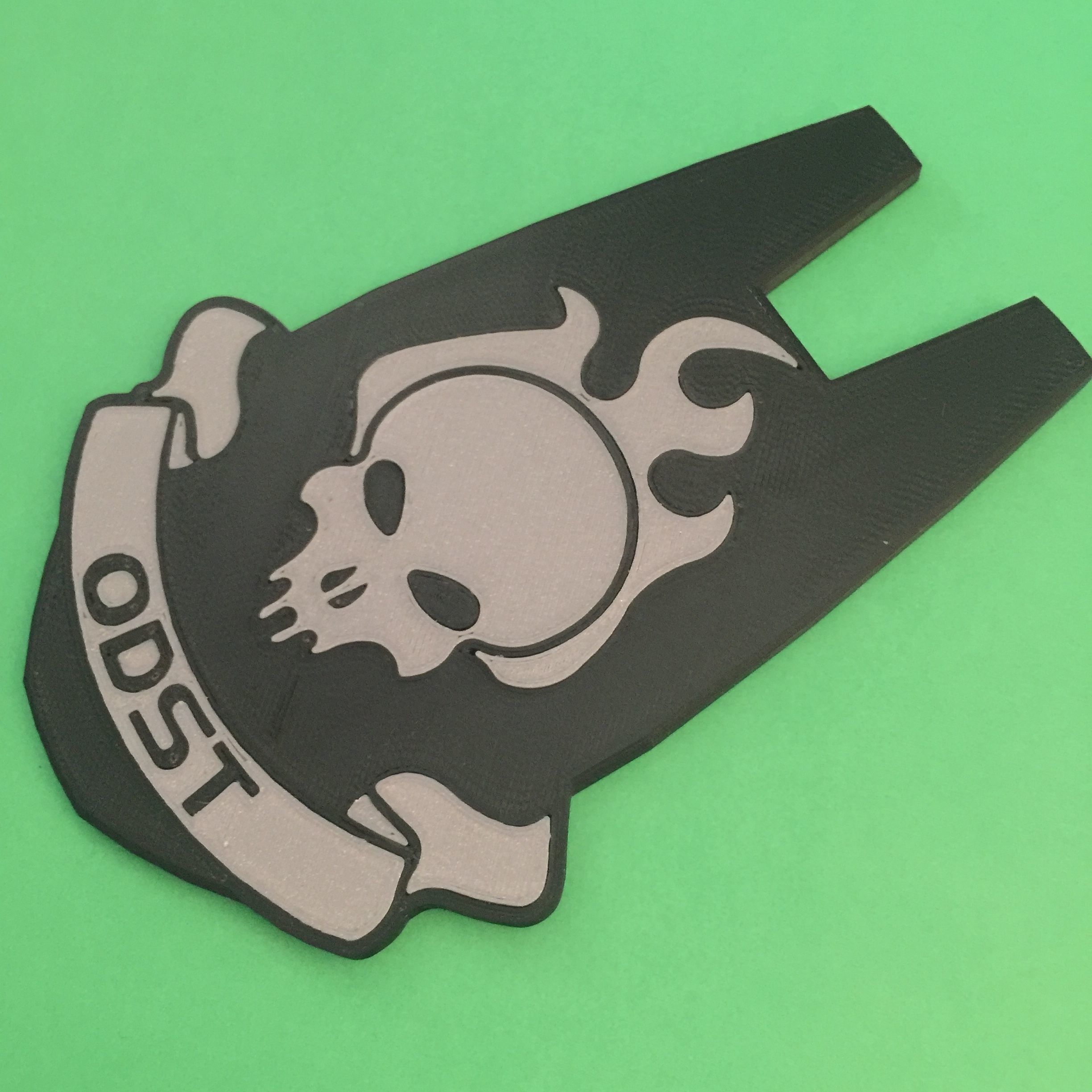 Halo ODST Unit Emblem Coaster or Badge free 3D model 3D printable ...