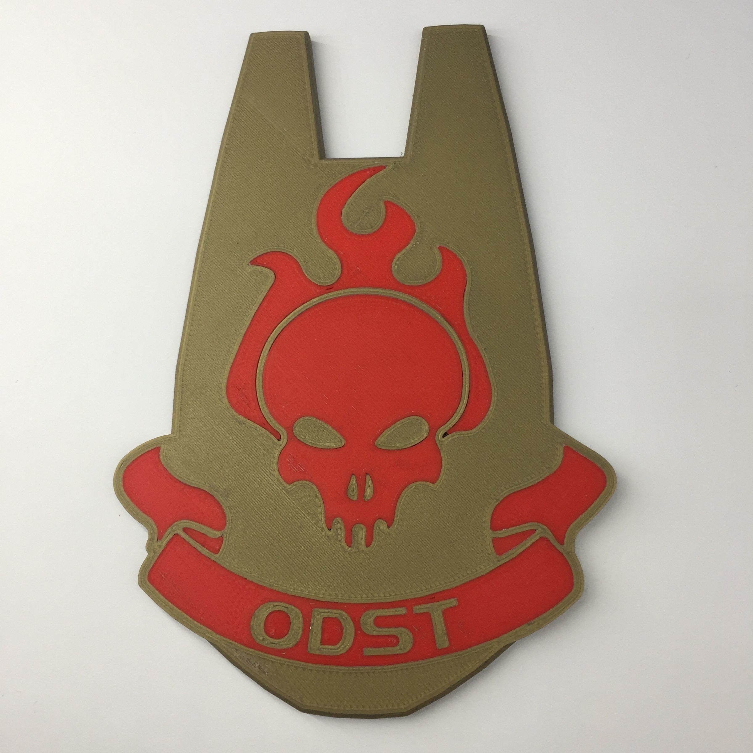 Halo ODST Unit Emblem Coaster or Badge free 3D model 3D printable ...