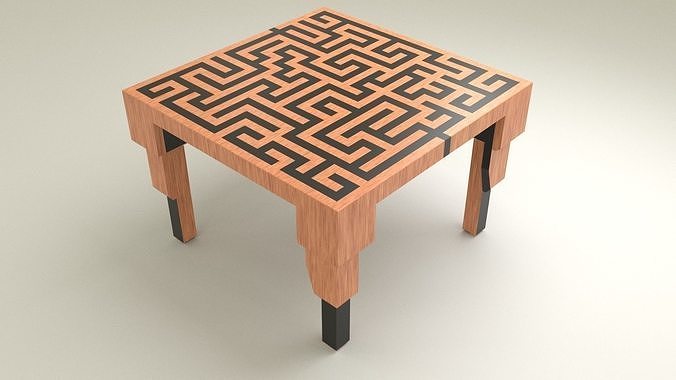 LABYRINTH TABLE 3D model | CGTrader