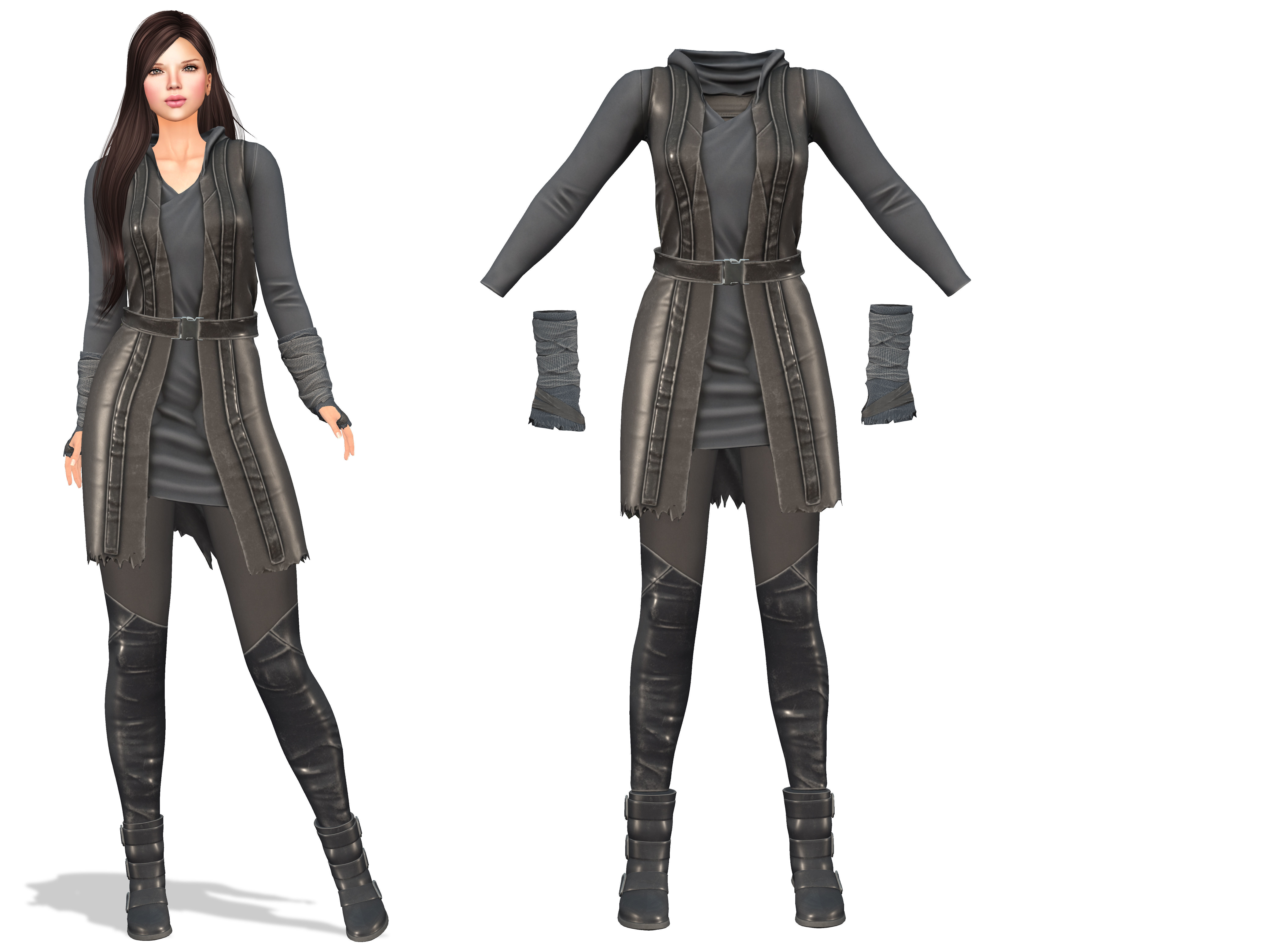 3D model Space Ambassador Full Outfit VR / AR / low-poly | CGTrader