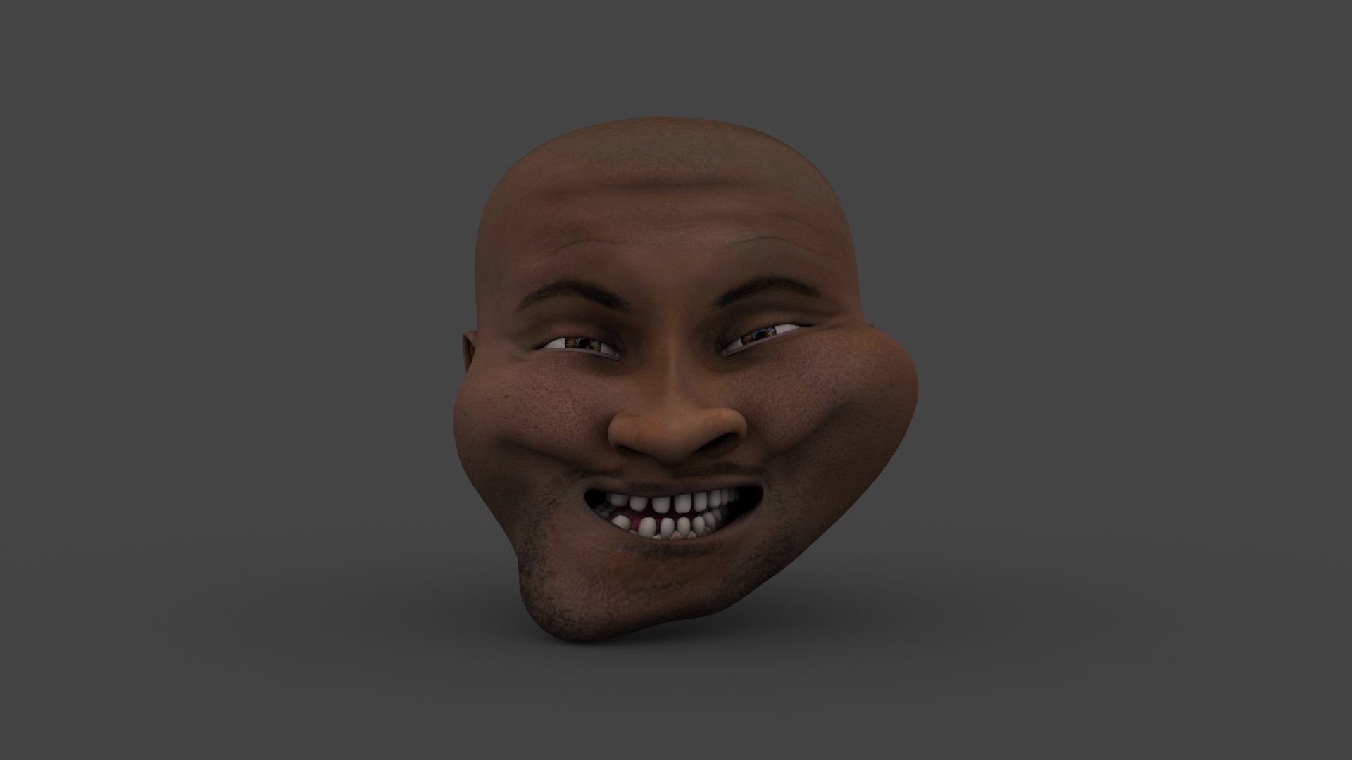 TROL-004 Troll Face 3D model | CGTrader