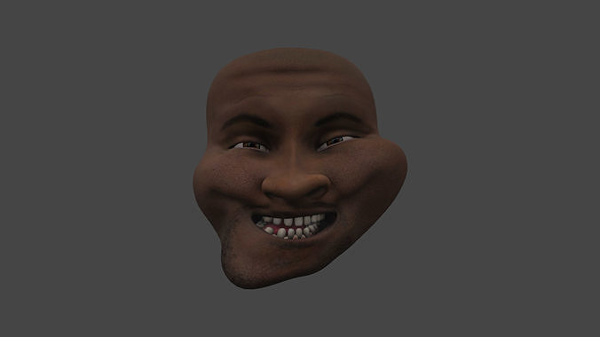 TROL-004 Troll Face 3D model | CGTrader