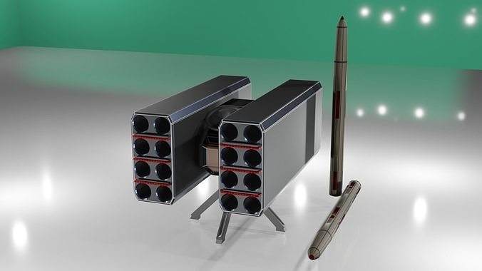3D model Rocket launcher VR / AR / low-poly | CGTrader