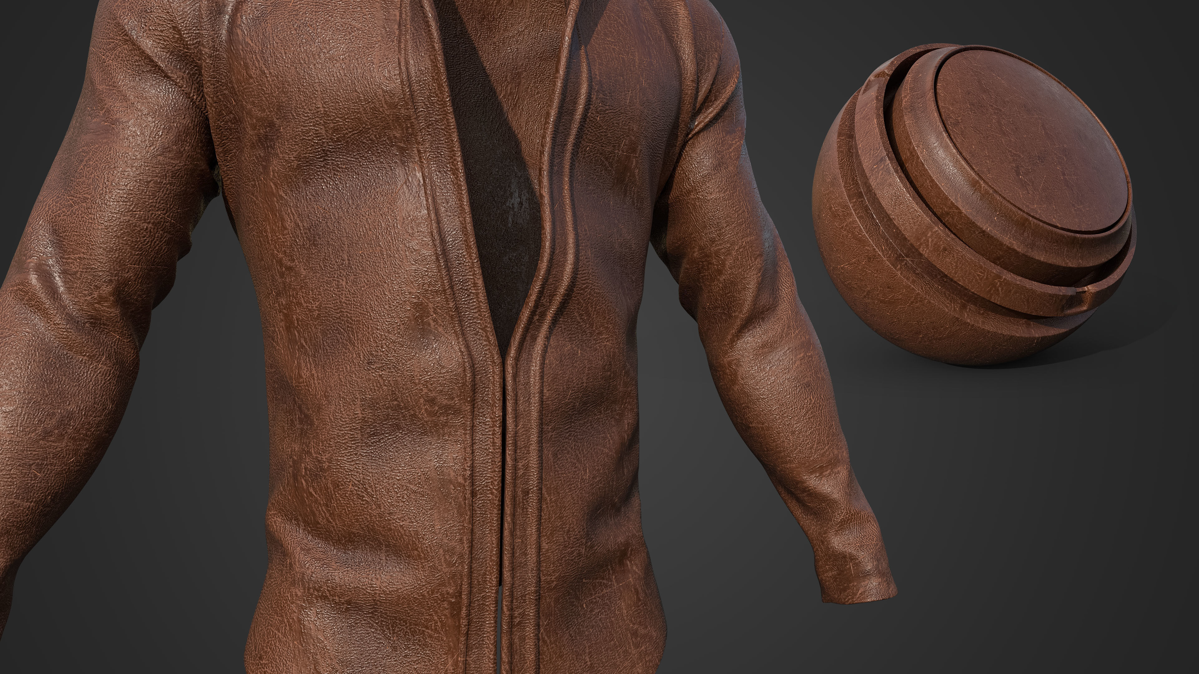 30 Leather Smart Materials Vol 03 Video Tutorial 3D model | CGTrader