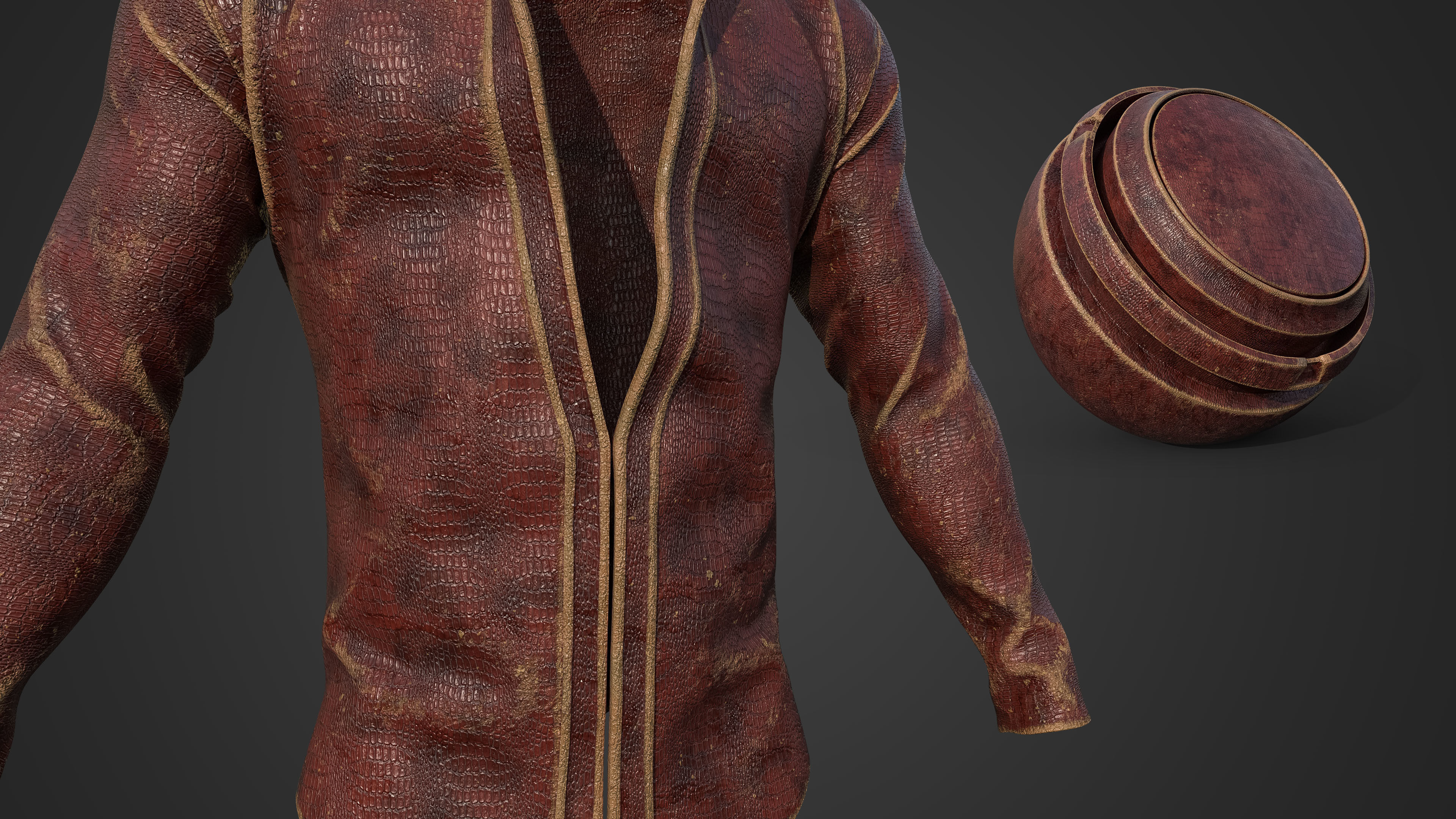 30 Leather Smart Materials Vol 03 Video Tutorial 3D model | CGTrader