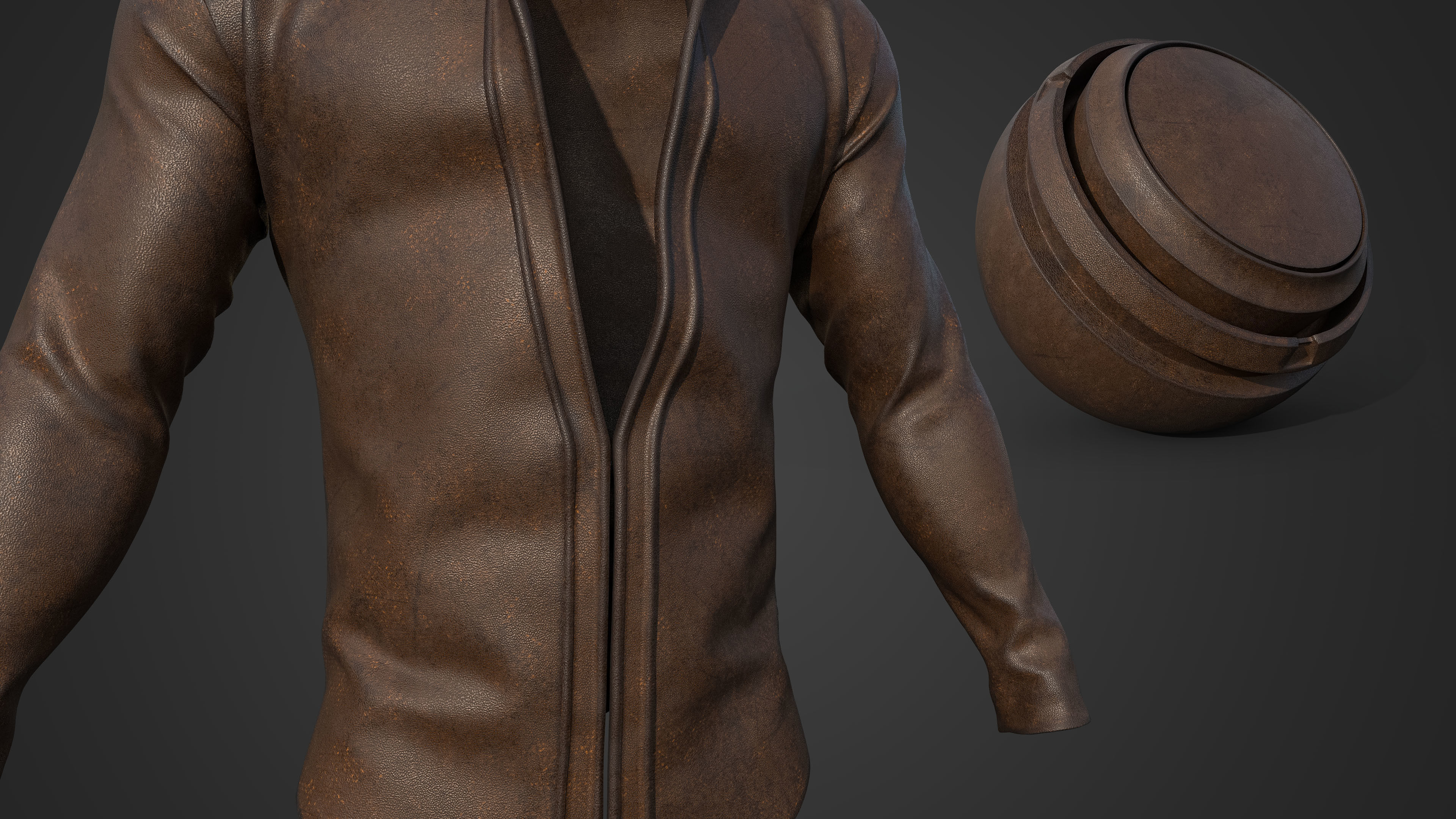 30 Leather Smart Materials Vol 03 Video Tutorial 3D model | CGTrader