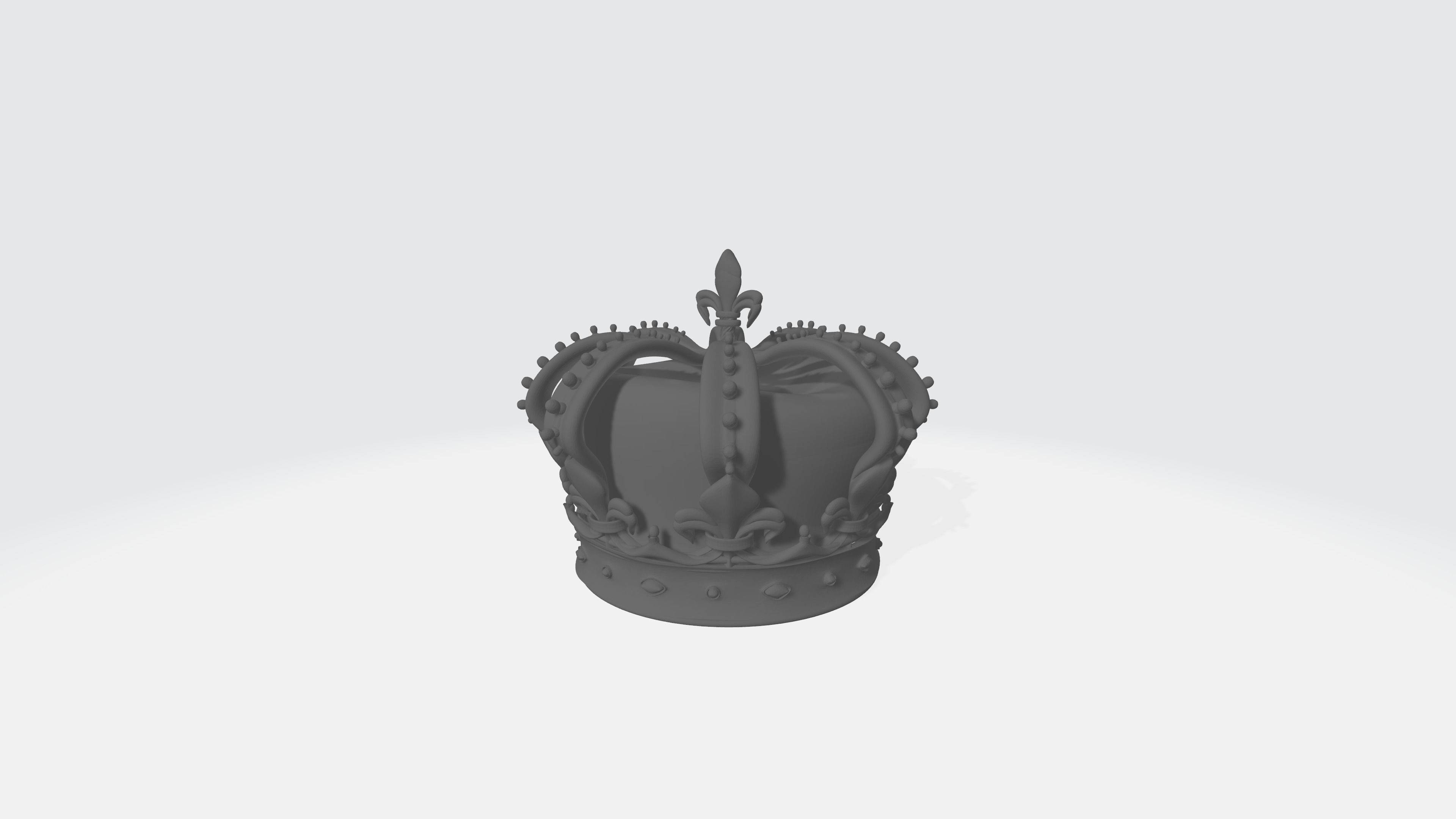 Crown king mesh 3D model | CGTrader
