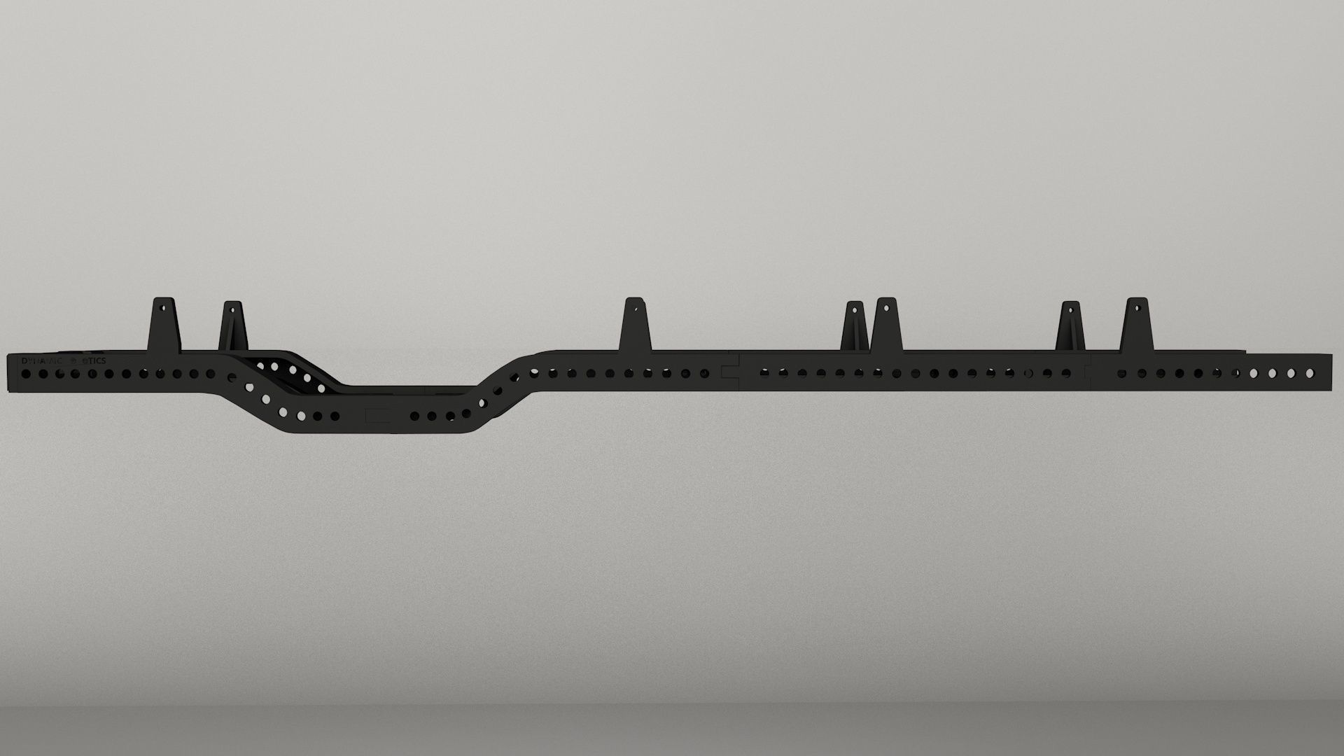 3D printable truck chassis frame 8x8 3D model 3D printable | CGTrader