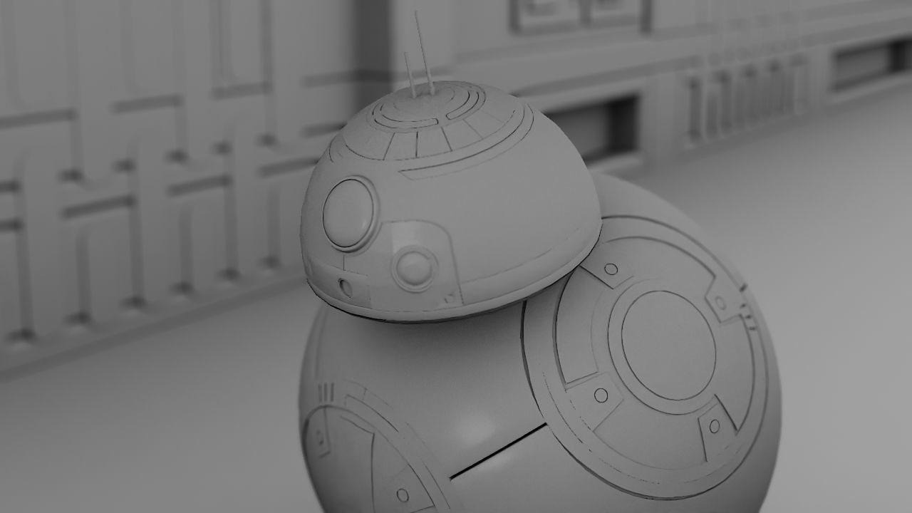 BB8 Scene rigged - animated character 3D model animated rigged | CGTrader