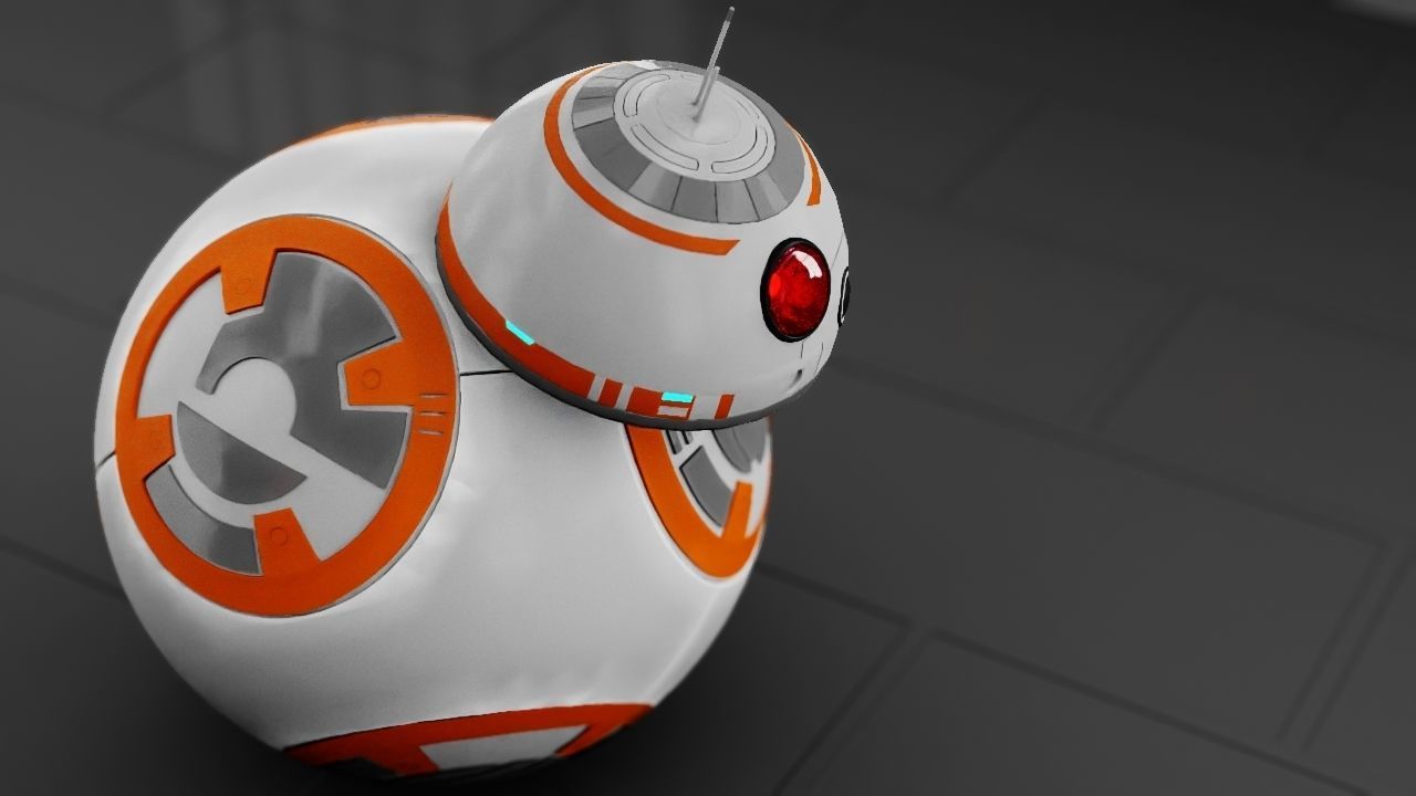 BB8 Scene rigged - animated character 3D model animated rigged | CGTrader